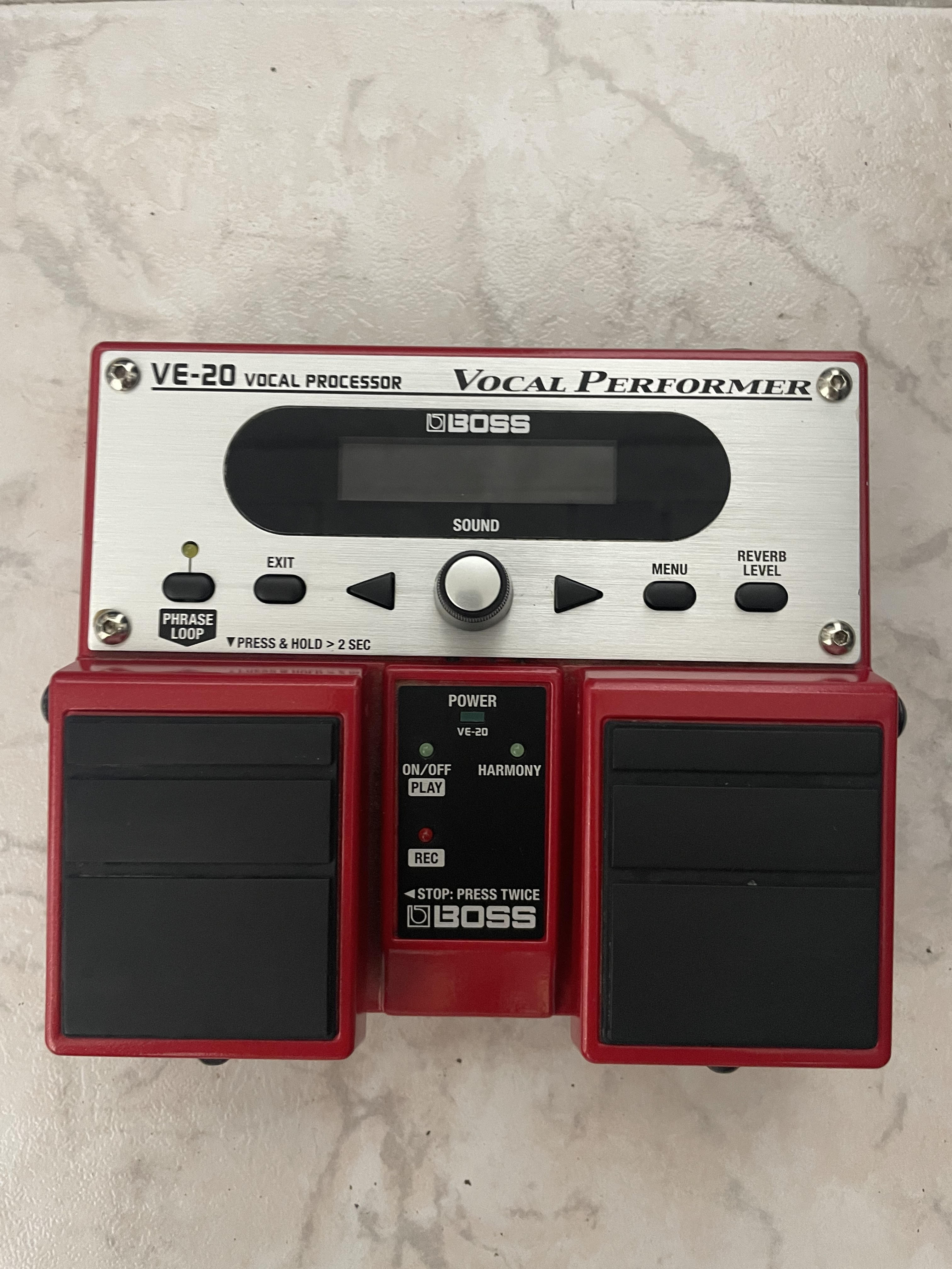VE-20 Vocal Performer - Boss VE-20 Vocal Performer - Audiofanzine
