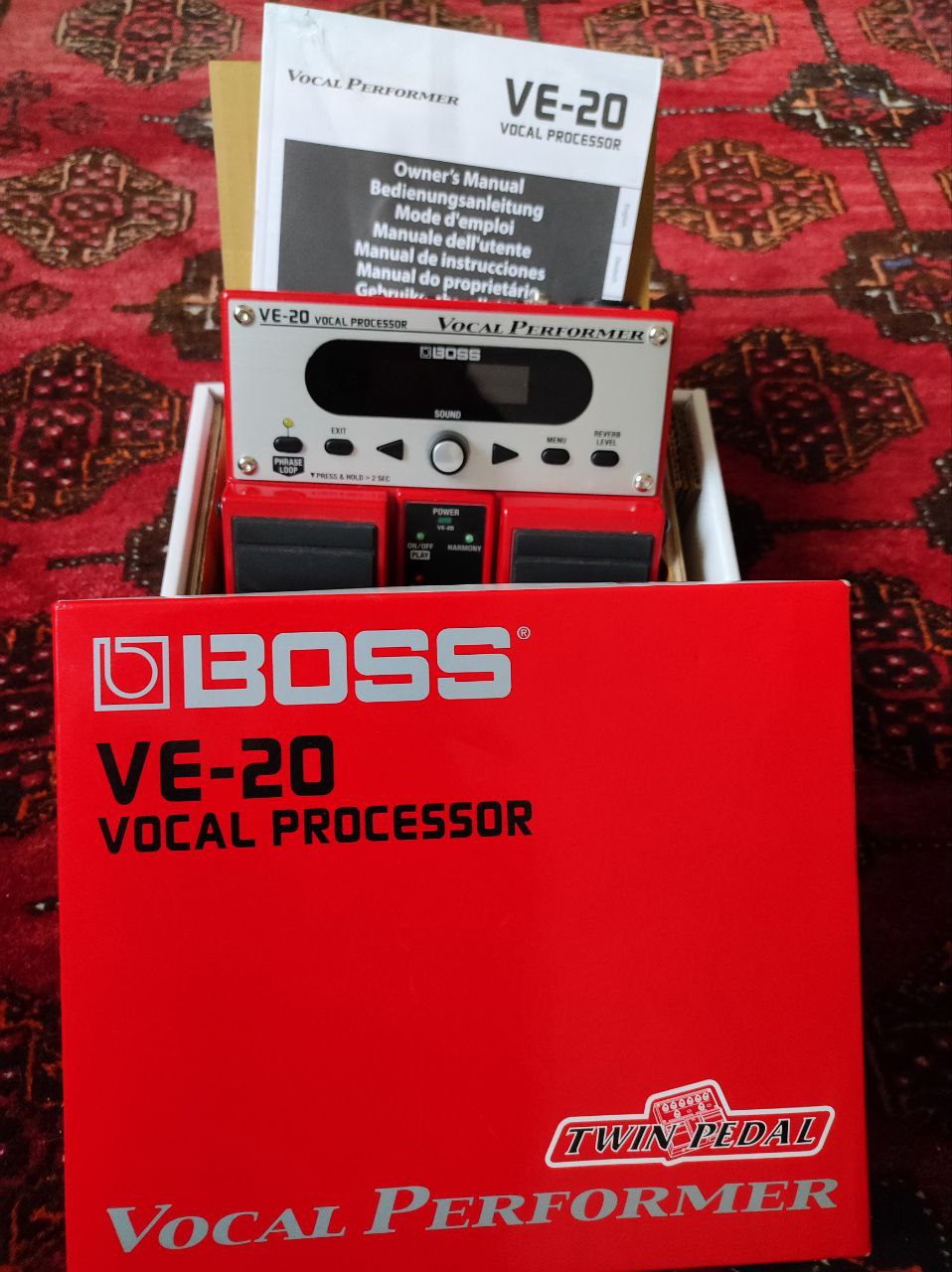 VE-20 Vocal Performer - Boss VE-20 Vocal Performer - Audiofanzine