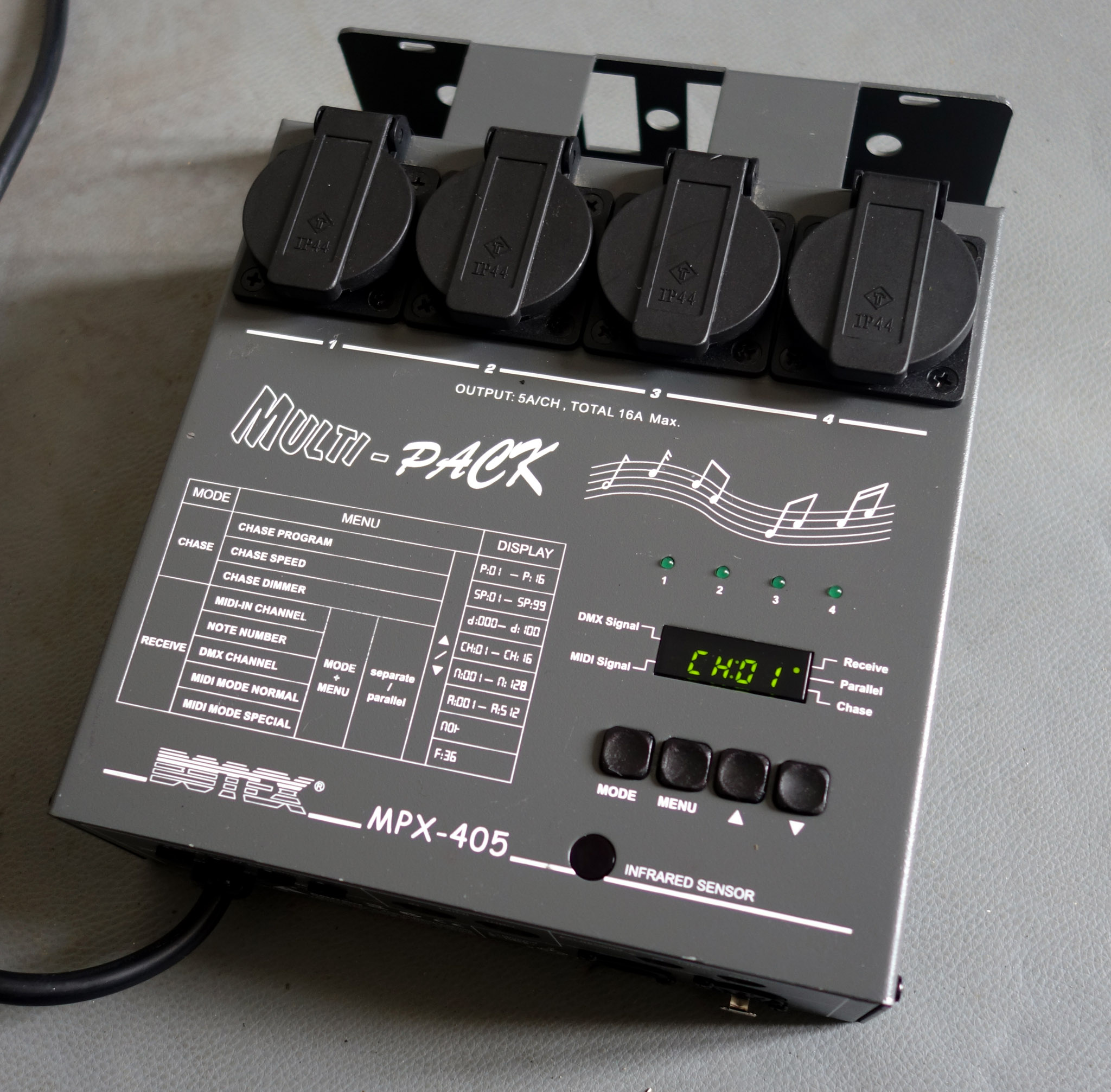 MPX-405 DIMMER - Botex MPX-405 DIMMER - Audiofanzine