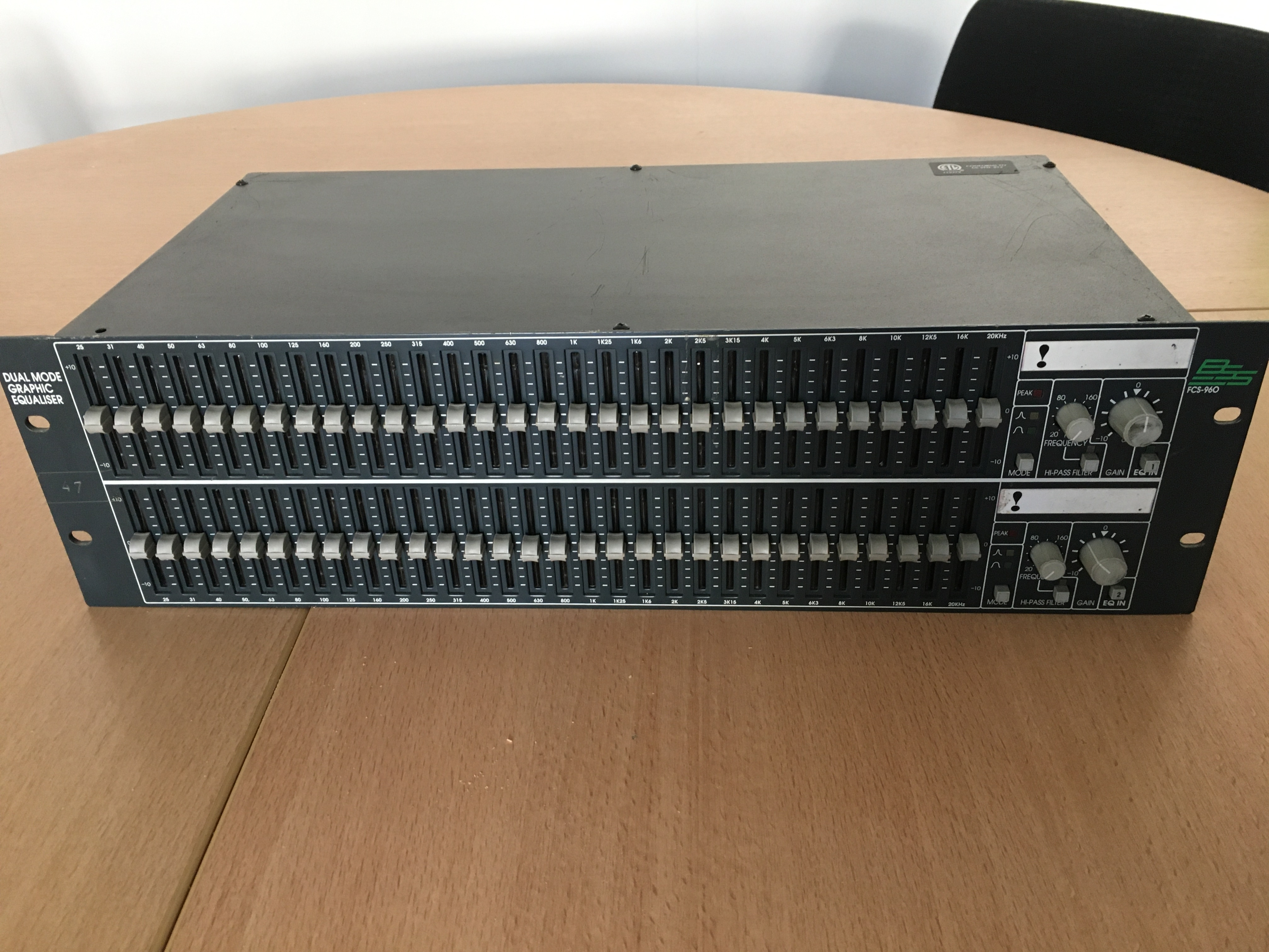 FCS-960 - BSS Audio FCS-960 - Audiofanzine