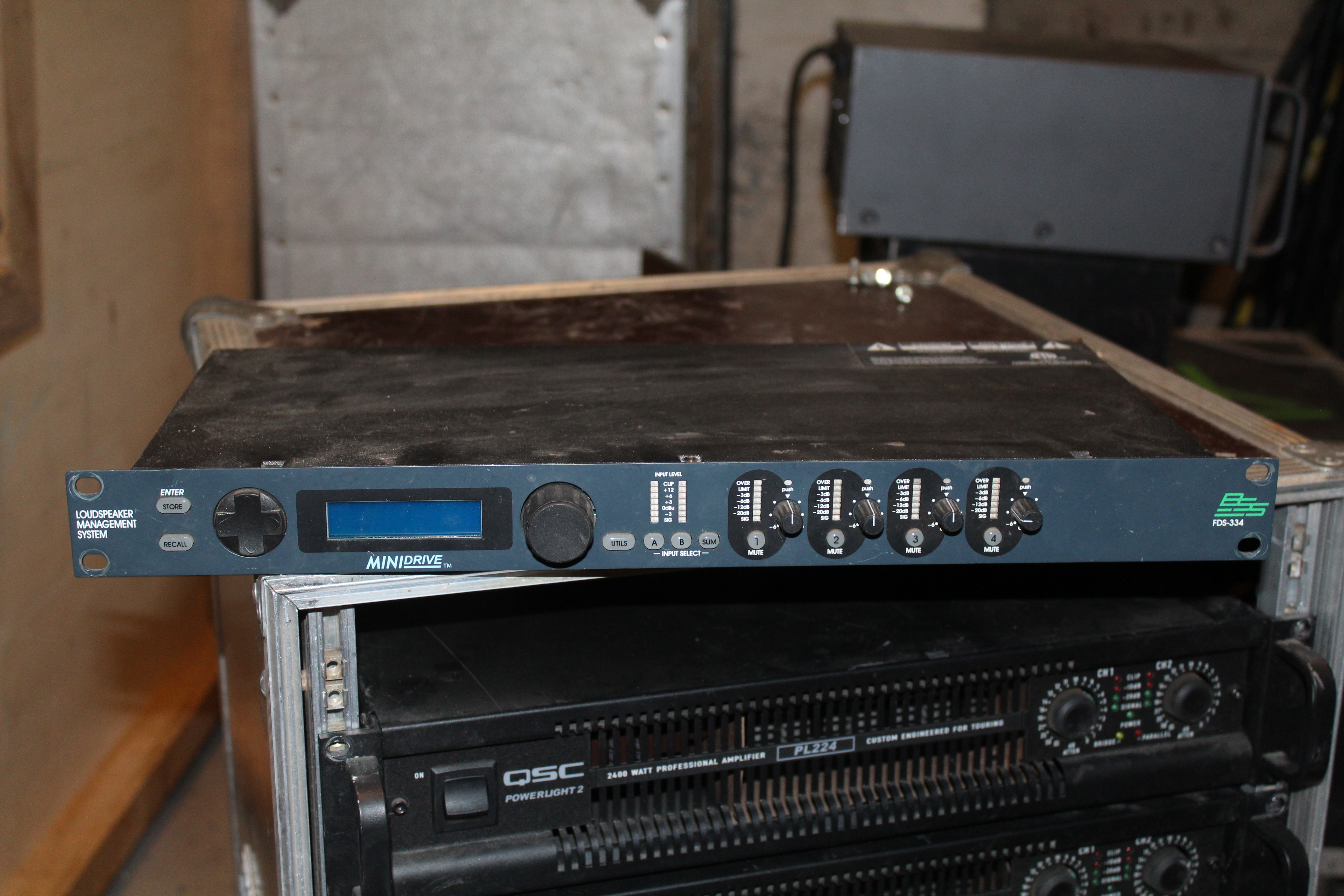 MINIDRIVE FDS334T - BSS Audio Minidrive FDS334T - Audiofanzine