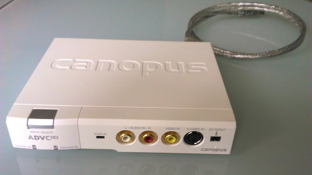 Advc 110 - Canopus Advc 110 - Audiofanzine