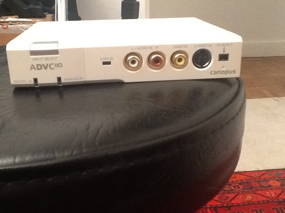 Advc 110 - Canopus Advc 110 - Audiofanzine