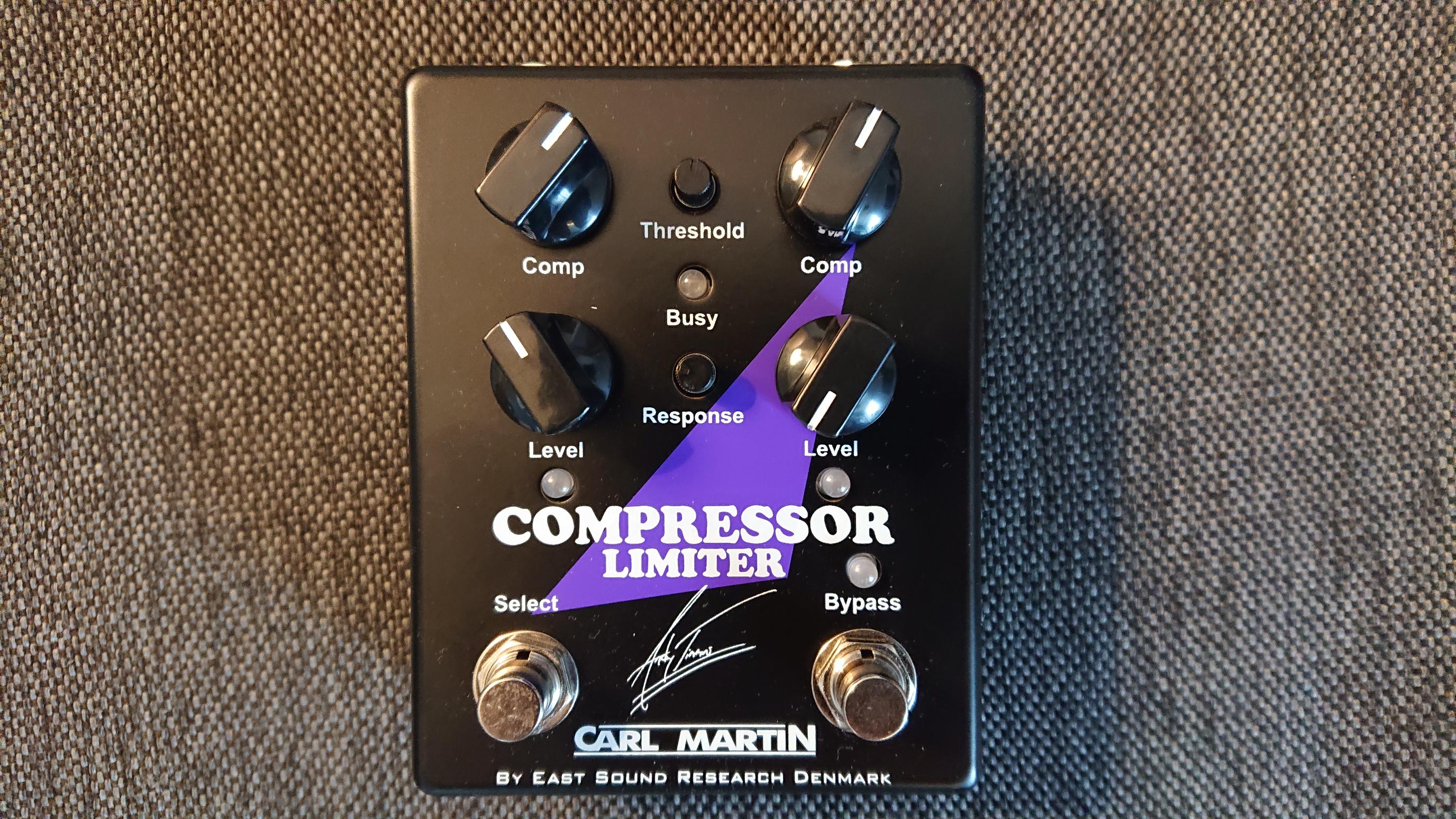 Andy Timmons Signature Compressor/Limiter Carl Martin - Audiofanzine