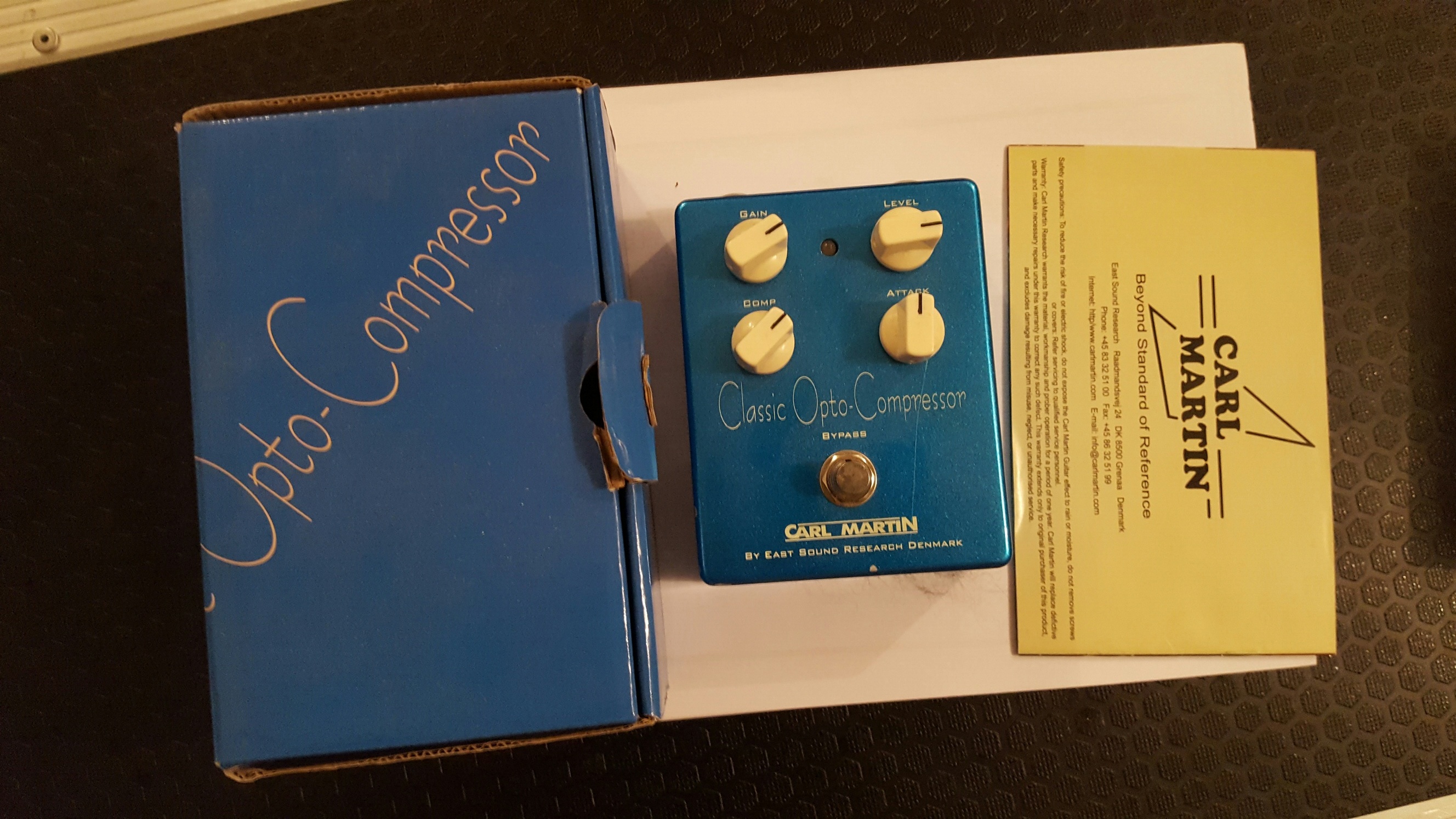 Vintage Series Classic Opto Compressor 2011 Carl Martin - Audiofanzine