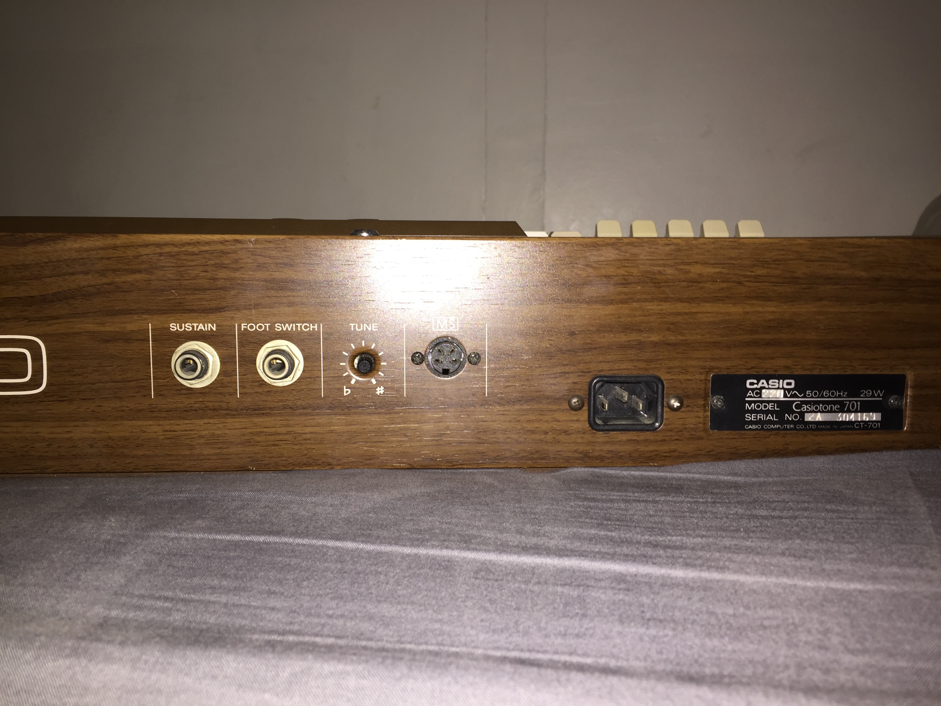 Casiotone 701 - Casio Casiotone 701 - Audiofanzine