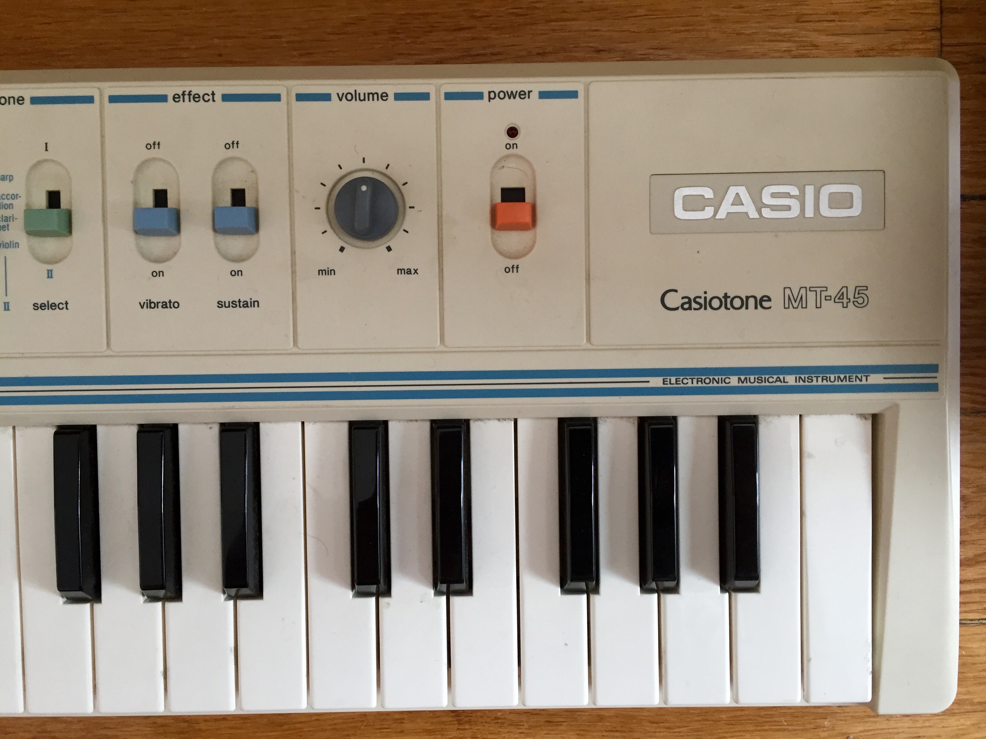 MT-45 - Casio MT-45 - Audiofanzine