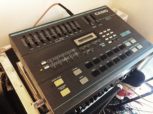 RZ-1 SAMPLING DRUM MACHINE - Casio RZ-1 Sampling Drum Machine ...