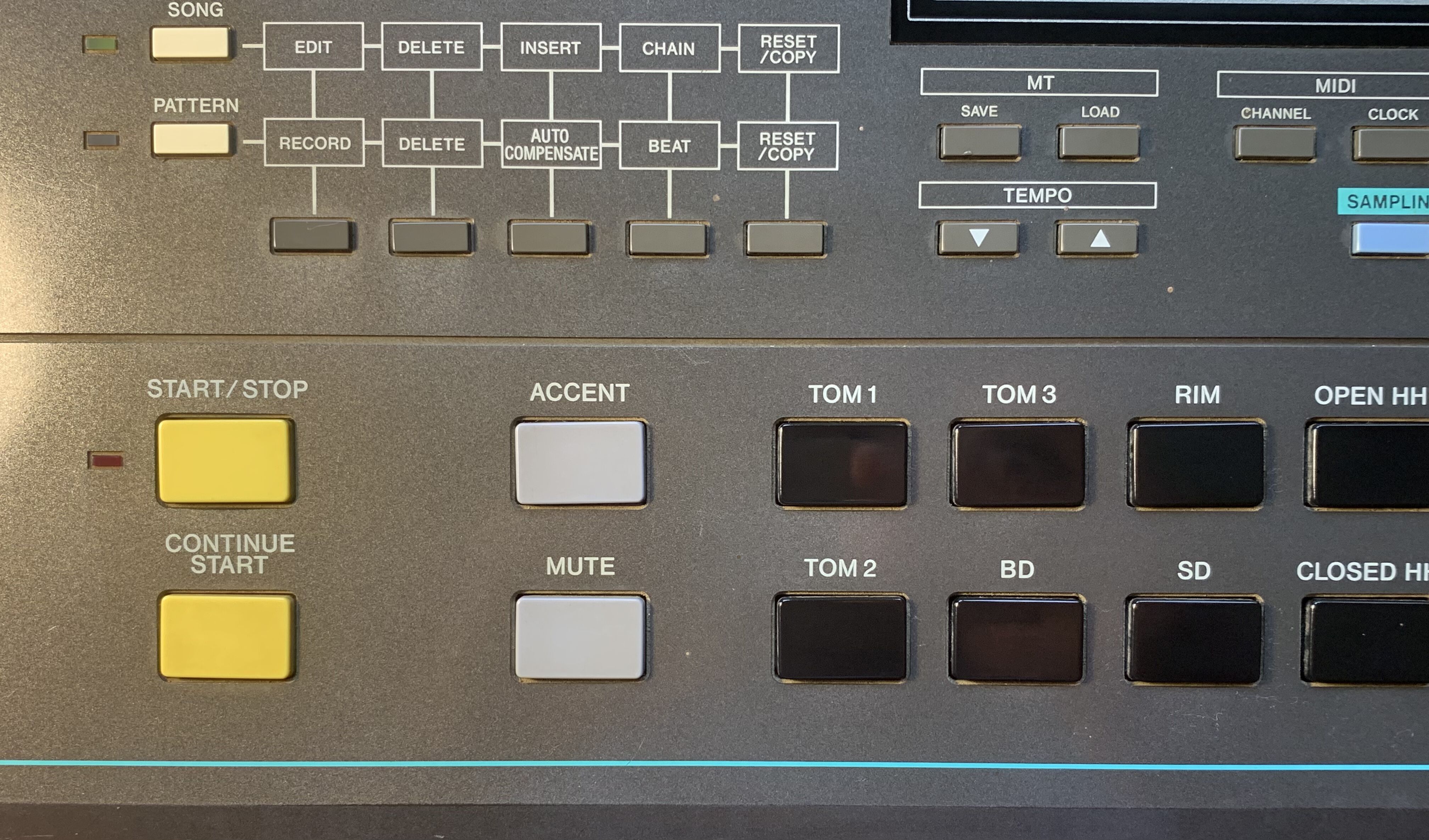 RZ-1 Sampling Drum Machine - Casio RZ-1 Sampling Drum Machine ...