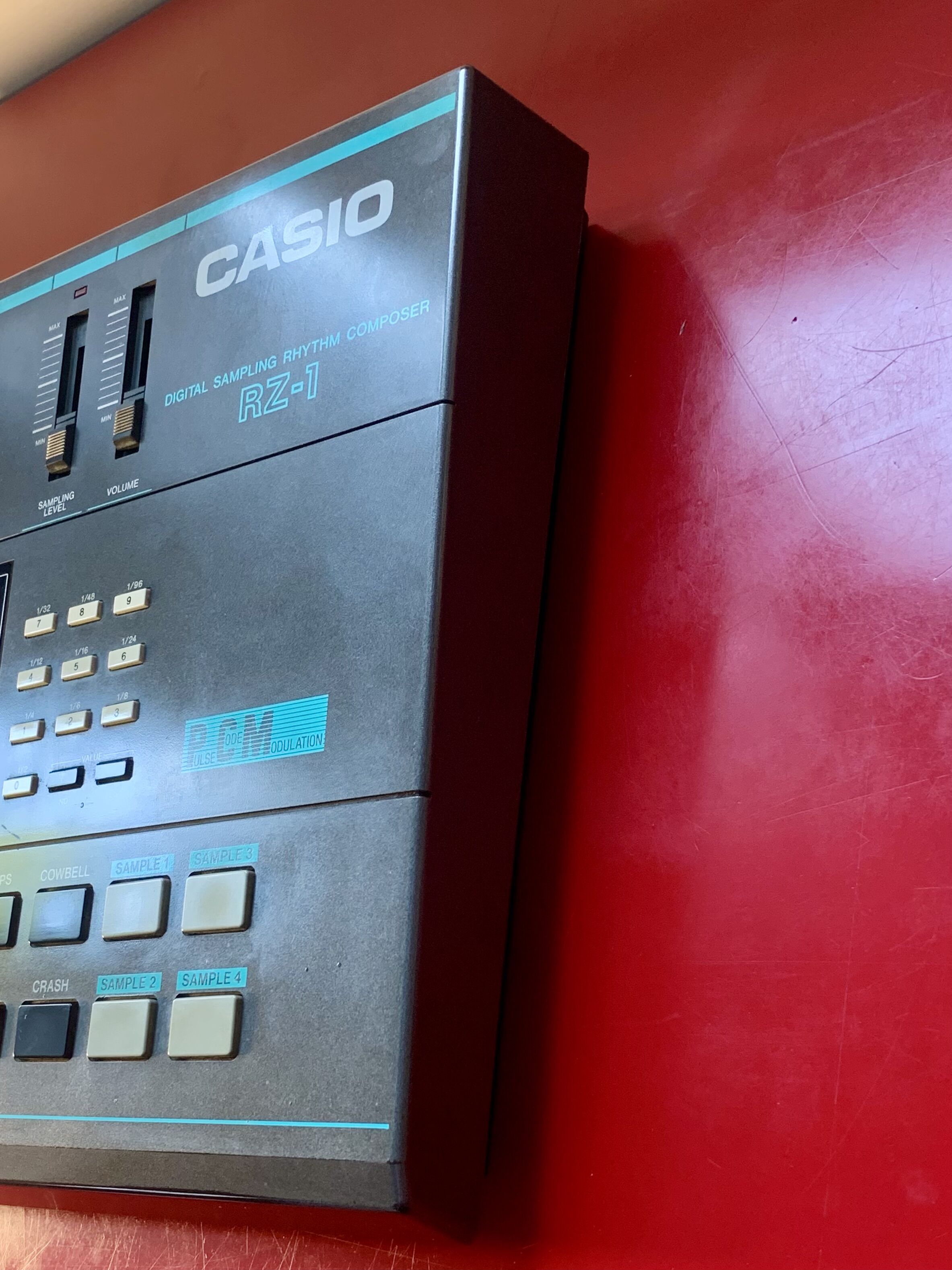 RZ-1 Sampling Drum Machine - Casio RZ-1 Sampling Drum Machine ...