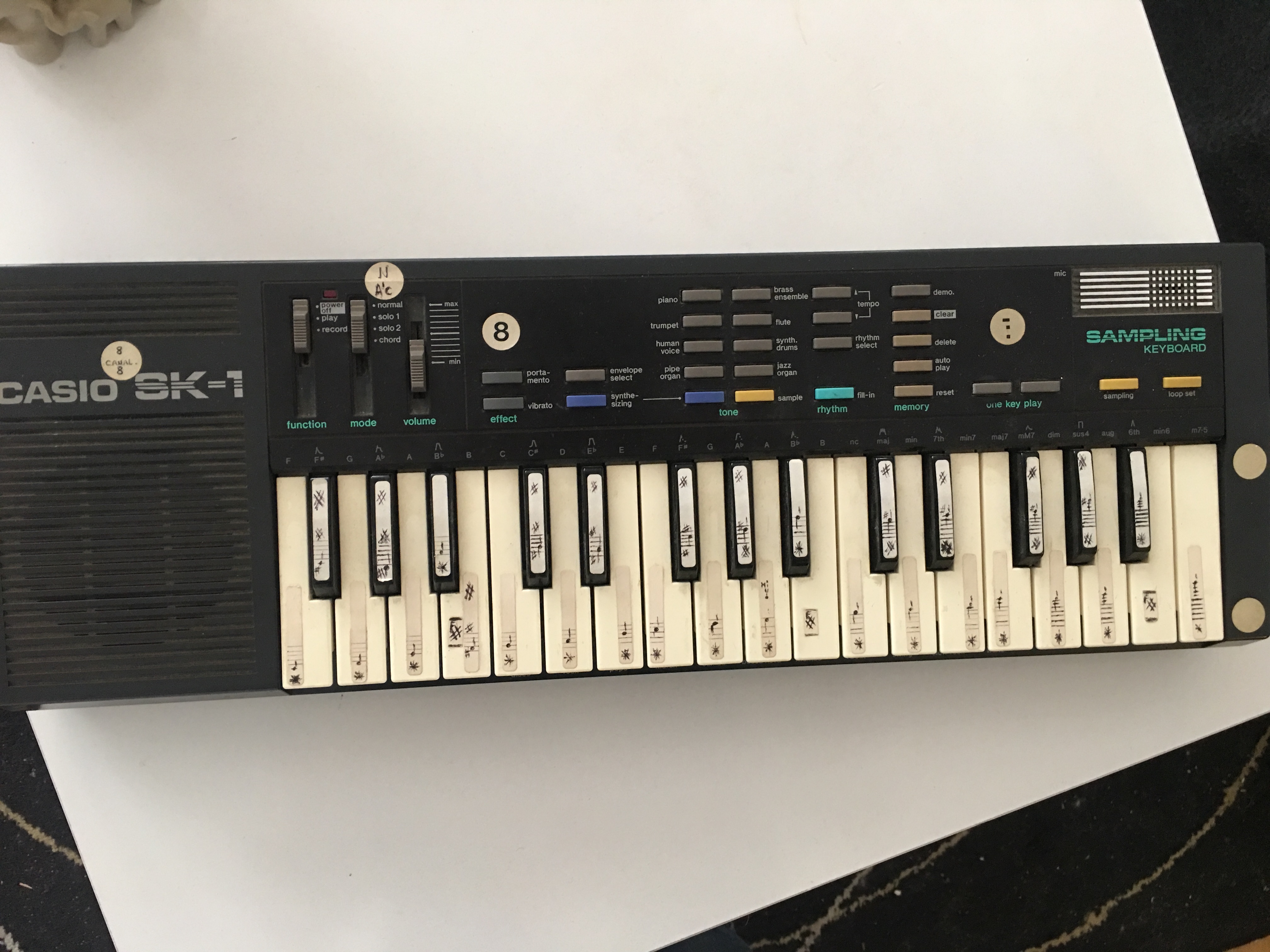 SK-1 - Casio SK-1 - Audiofanzine