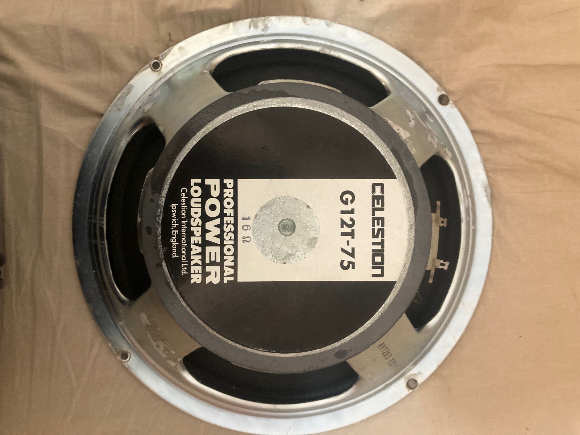 G12T-75 - Celestion G12T-75 - Audiofanzine