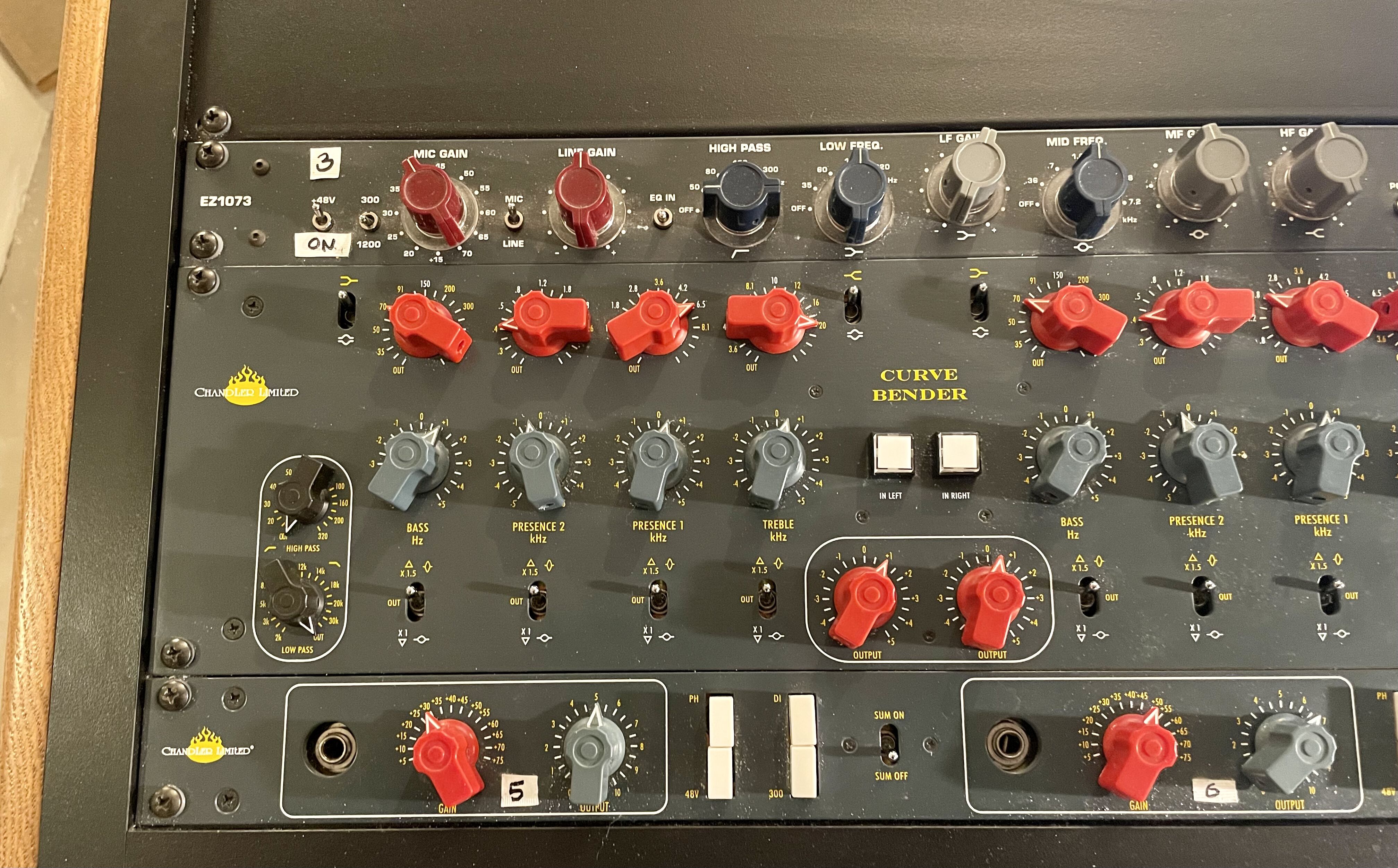 EMI TG12345 Curve Bender Chandler Limited - Audiofanzine