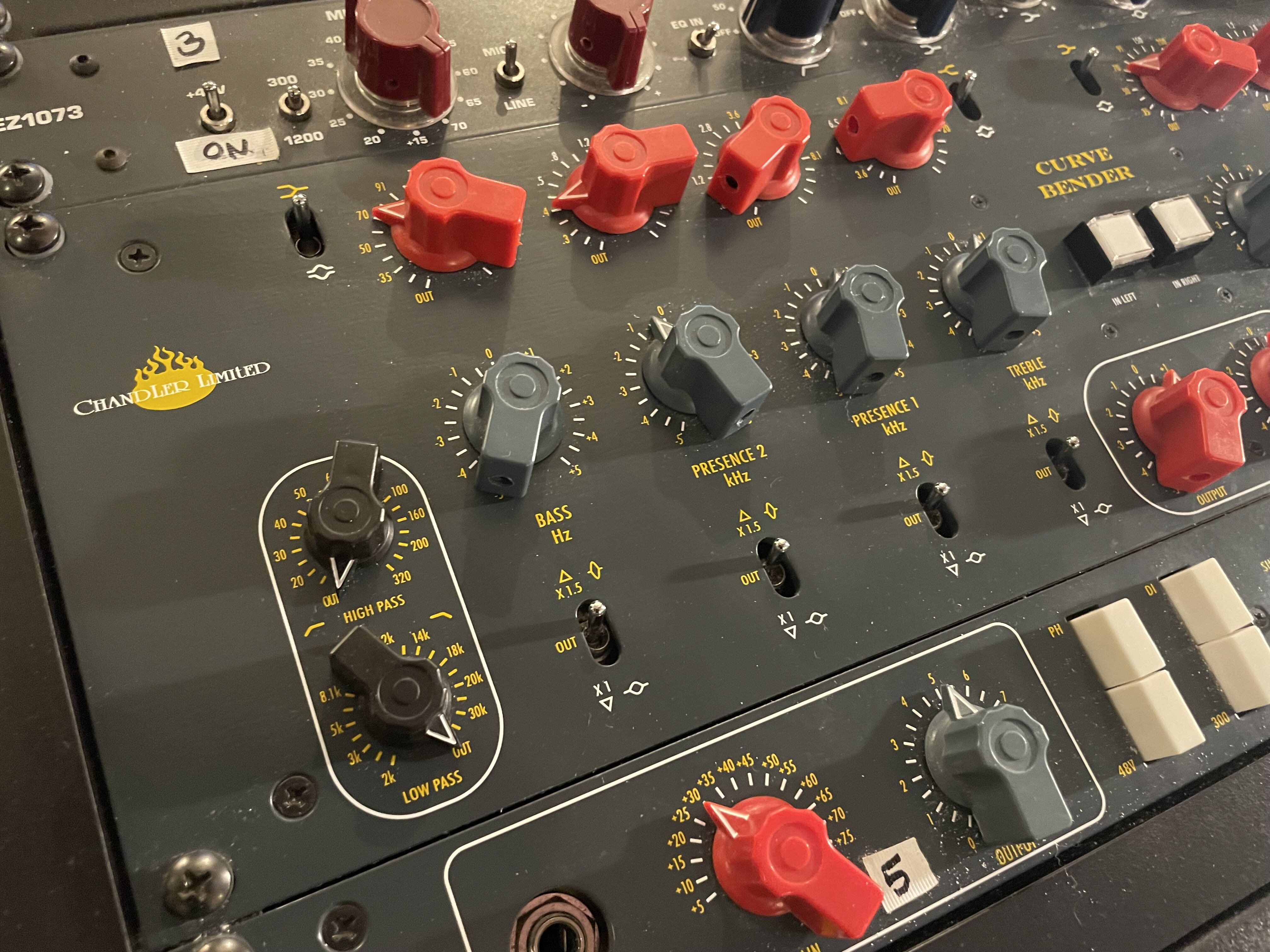 EMI TG12345 Curve Bender Chandler Limited - Audiofanzine