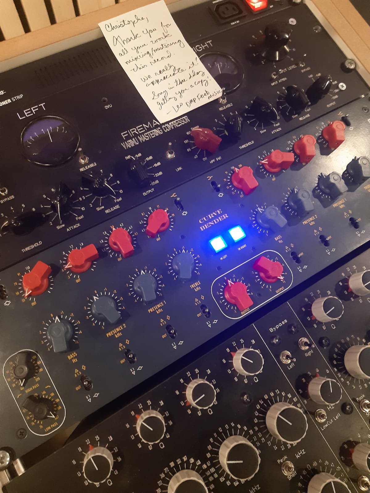 EMI TG12345 Curve Bender Chandler Limited - Audiofanzine