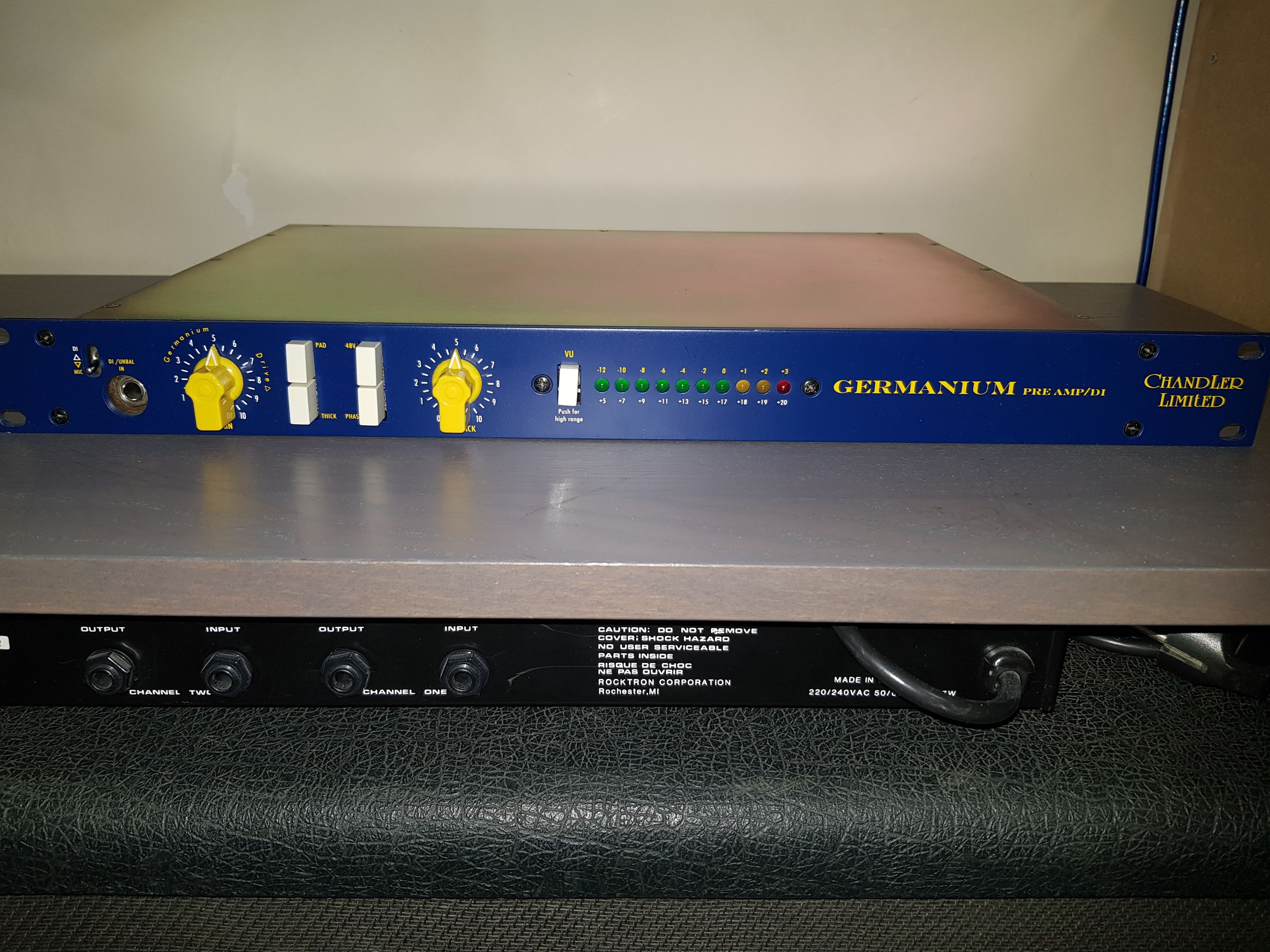 Germanium Preamp/DI - Chandler Limited Germanium Preamp/DI - Audiofanzine