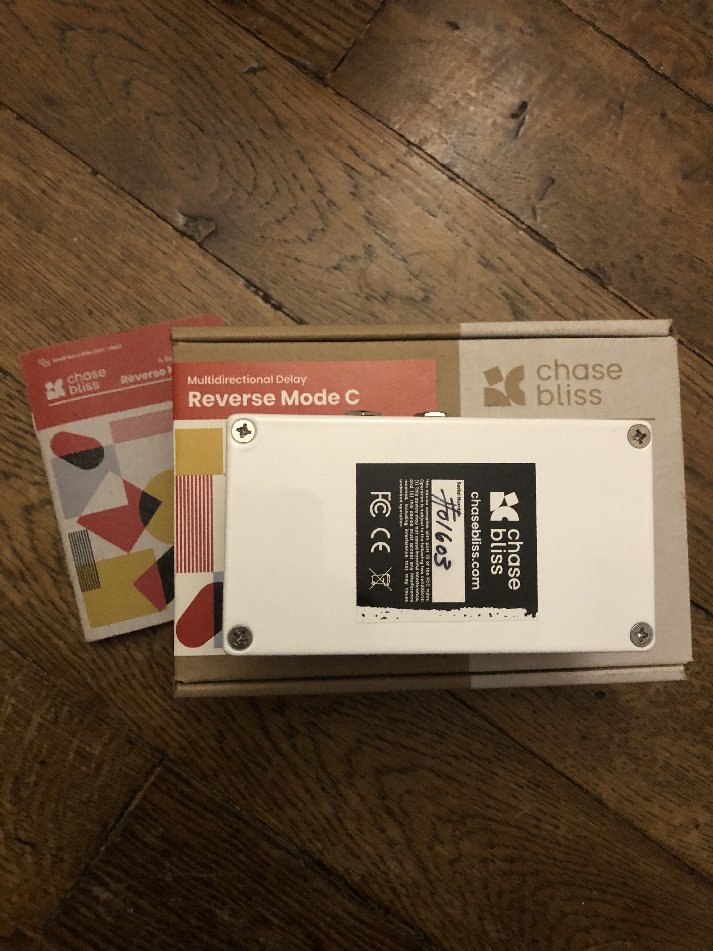 Reverse Mode C - Chase Bliss Audio Reverse Mode C - Audiofanzine