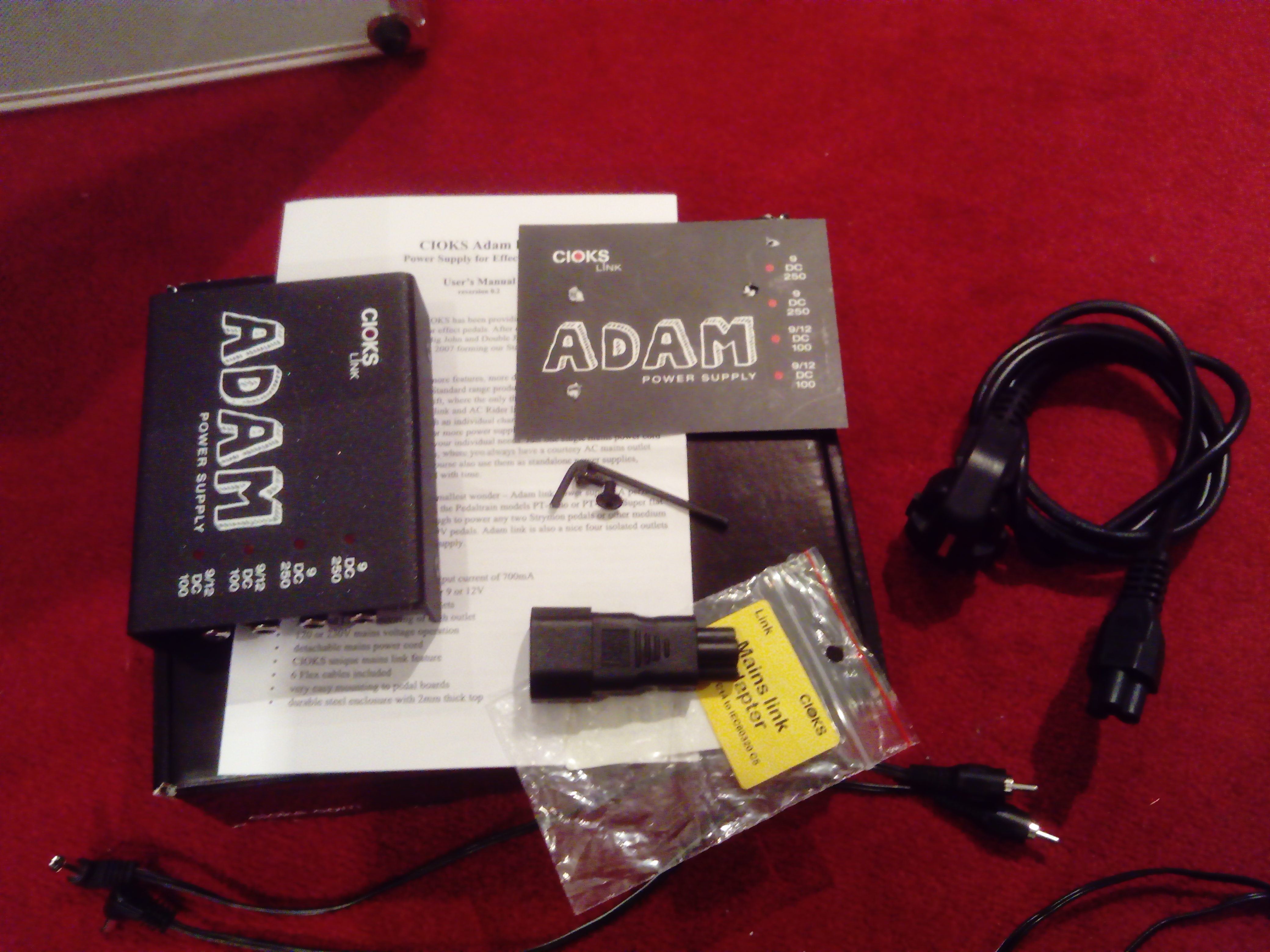 ADAM LINK - Cioks Adam Link - Audiofanzine