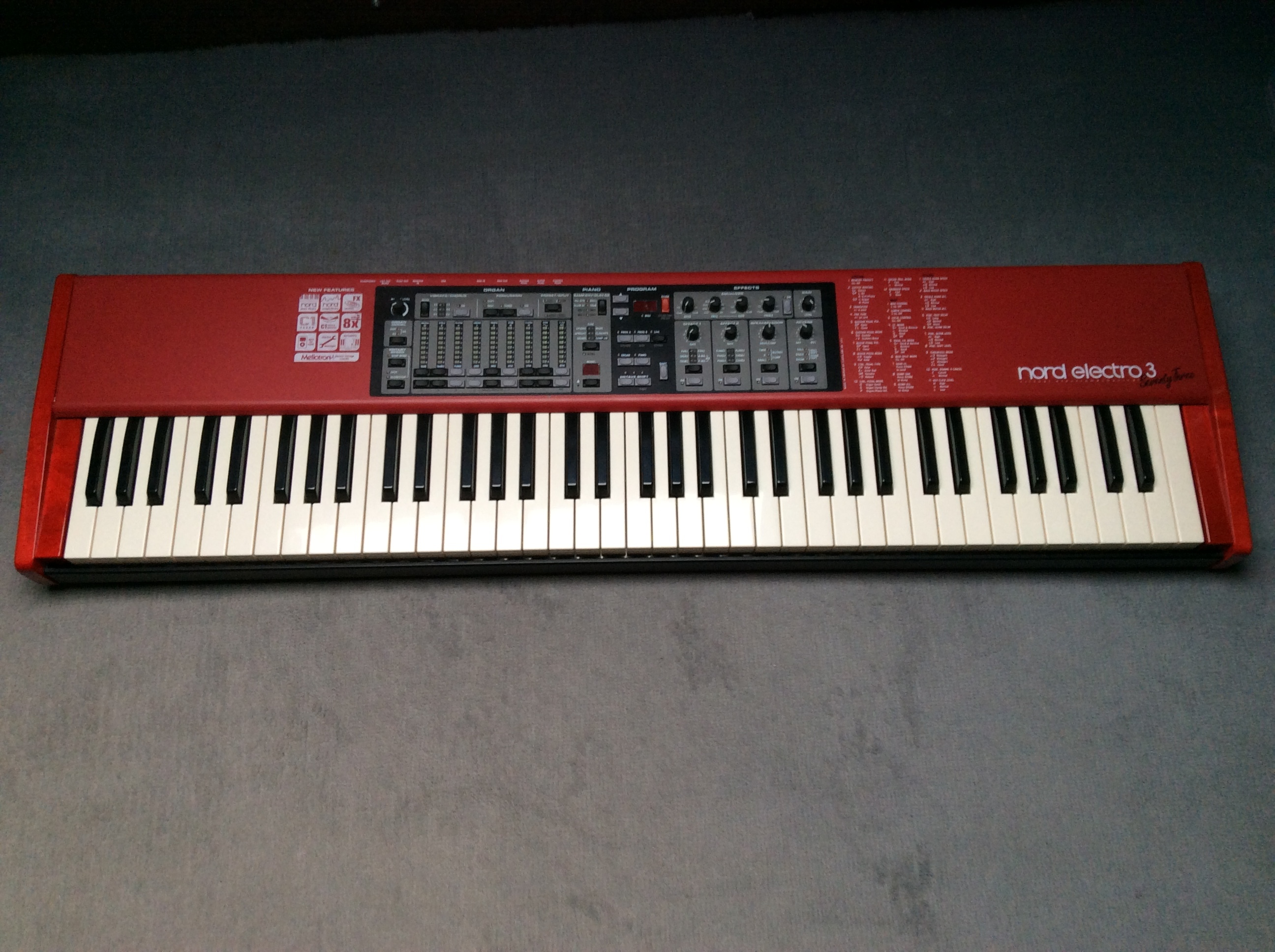 NORD ELECTRO 3 73 - Clavia Nord Electro 3 73 - Audiofanzine