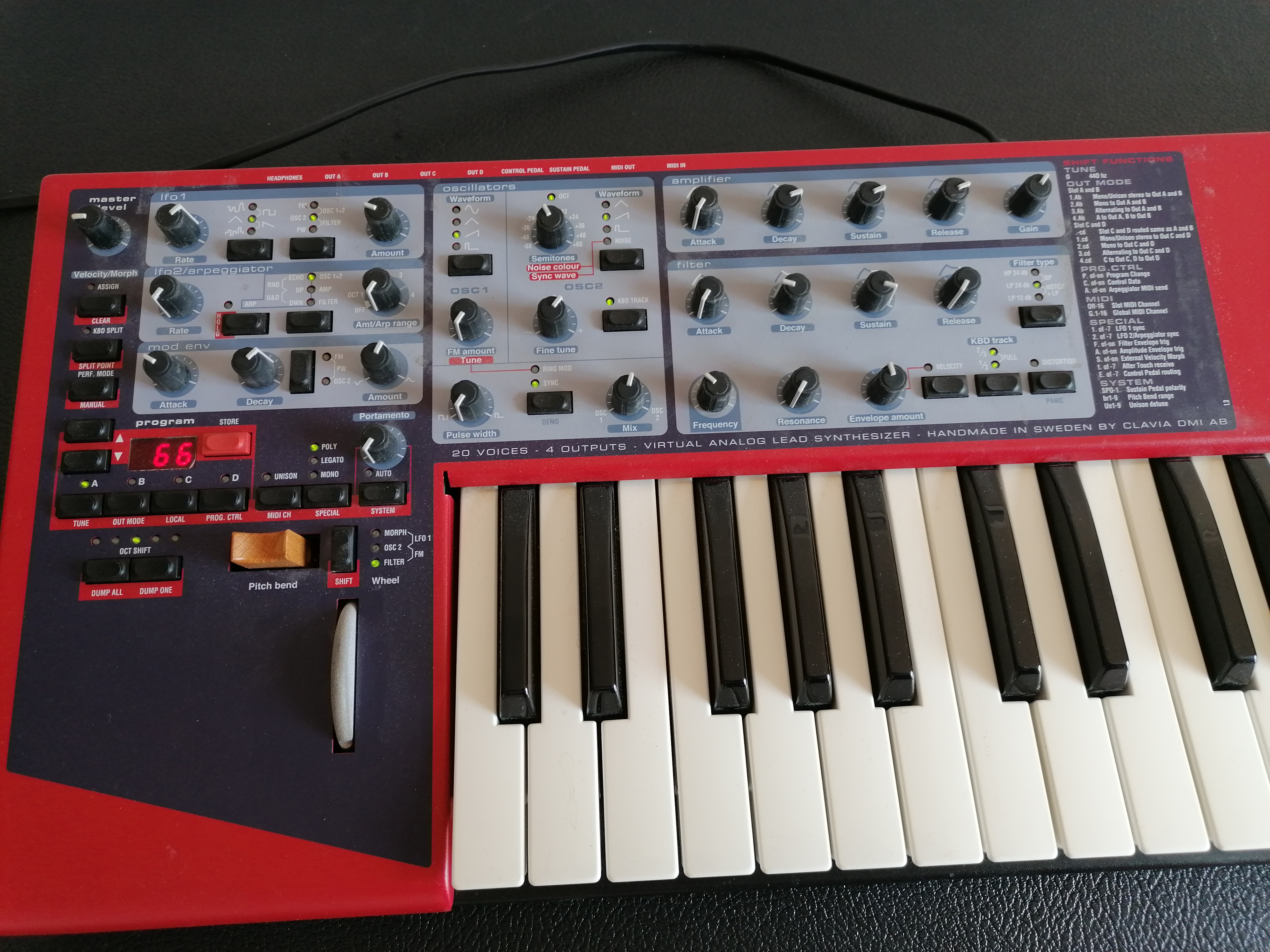 Nord Lead 2X - Clavia Nord Lead 2X - Audiofanzine