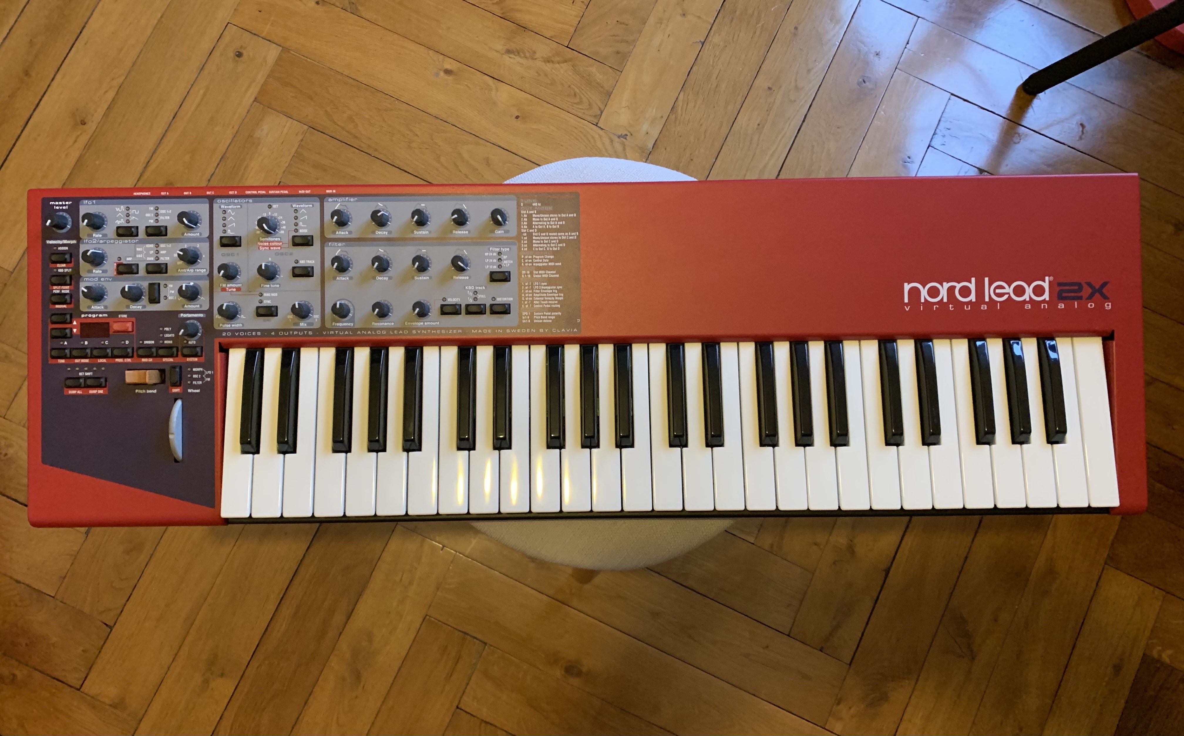 Nord Lead 2X - Clavia Nord Lead 2X - Audiofanzine