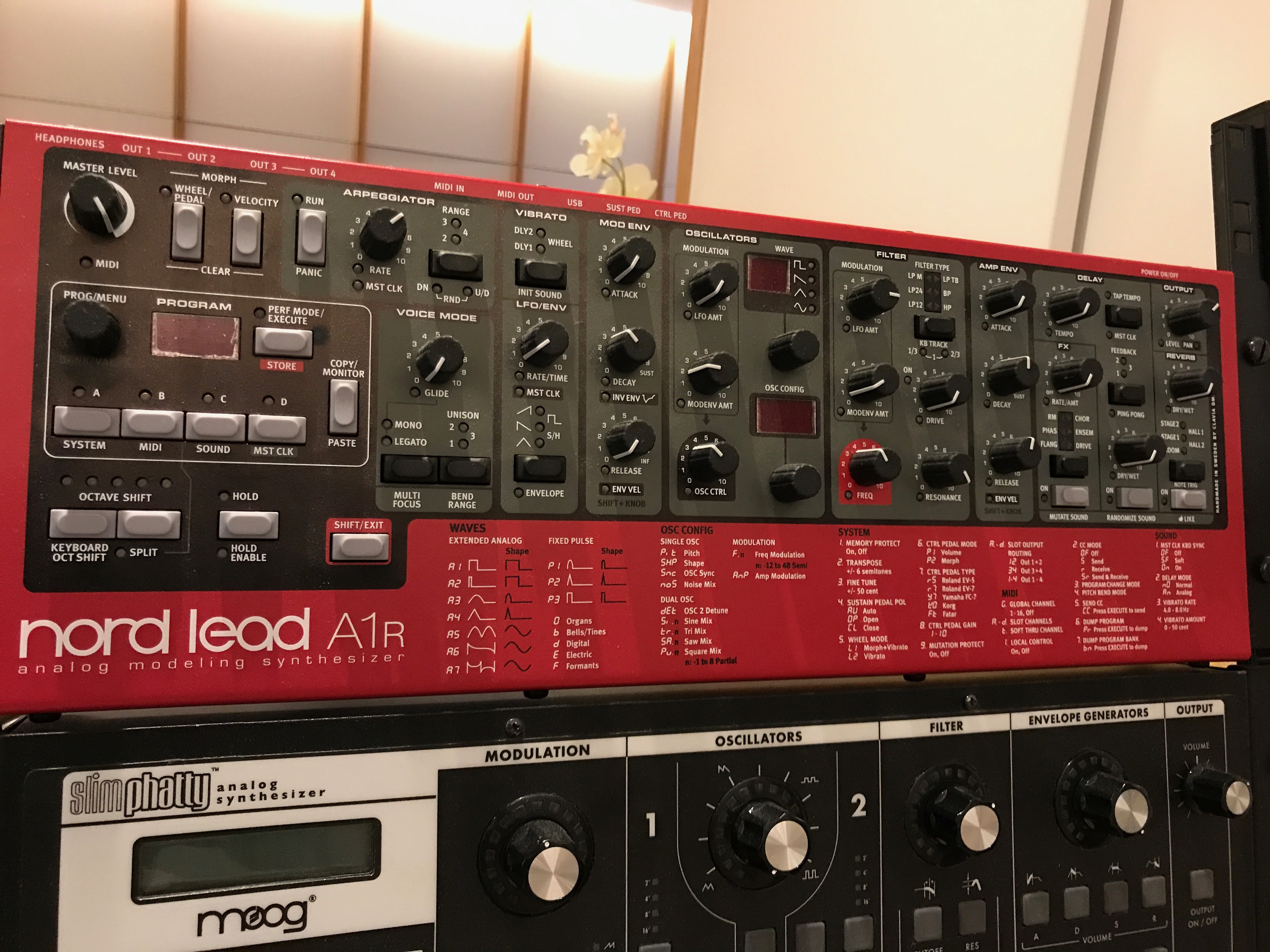 NORD LEAD A1R - Clavia Nord Lead A1R - Audiofanzine