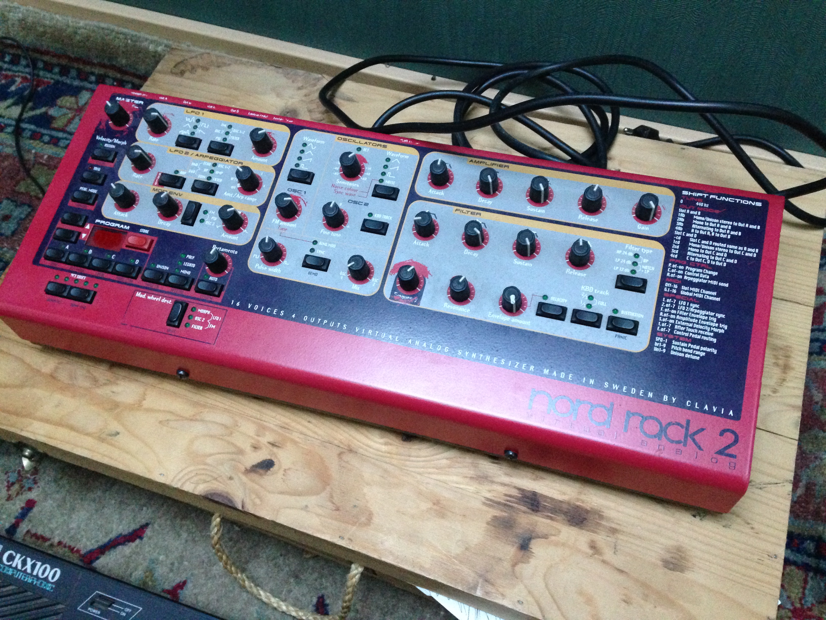 NORD RACK 2 - Clavia Nord Rack 2 - Audiofanzine