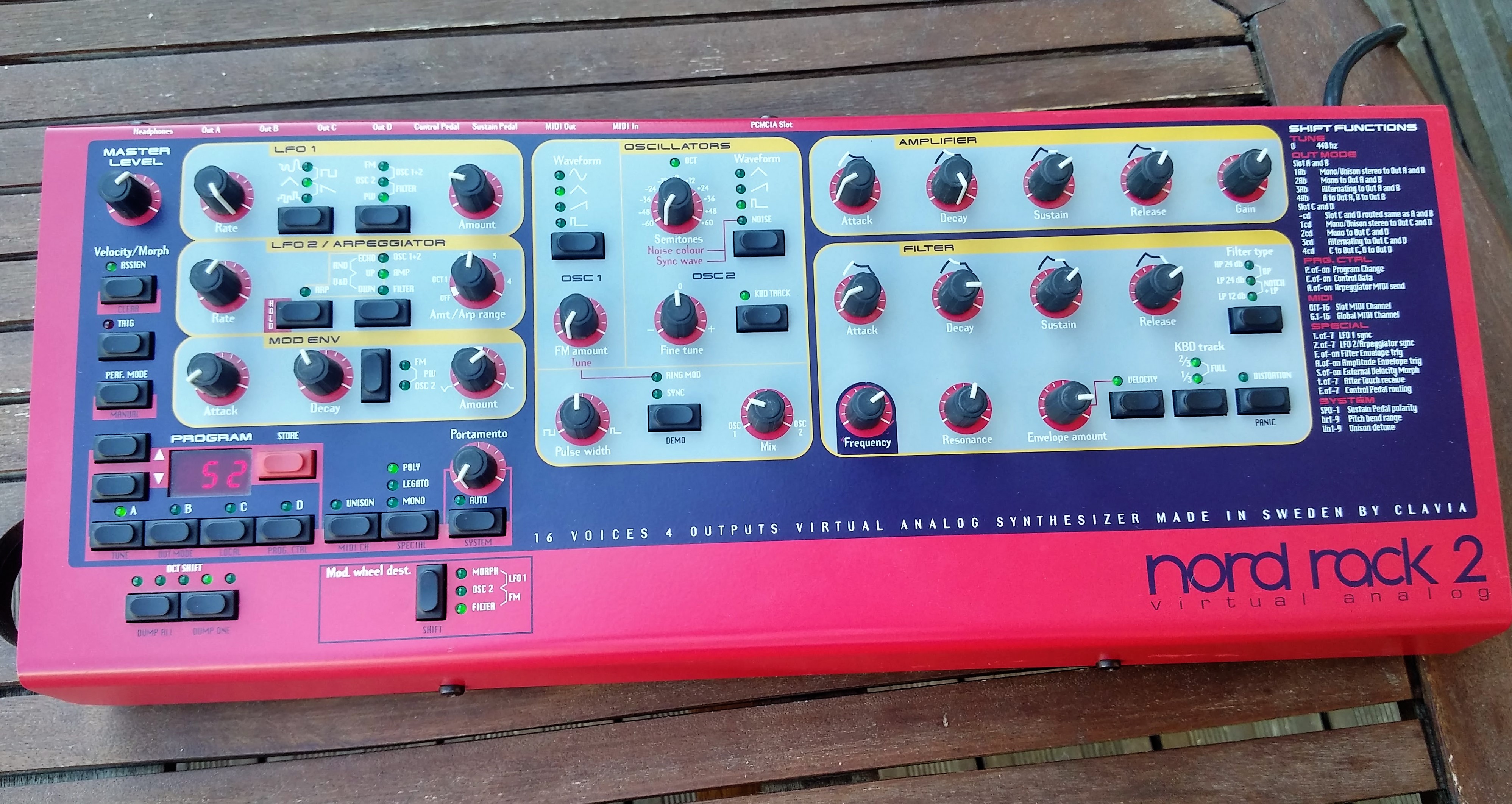 Clavia Nord Rack 2 - Audiofanzine
