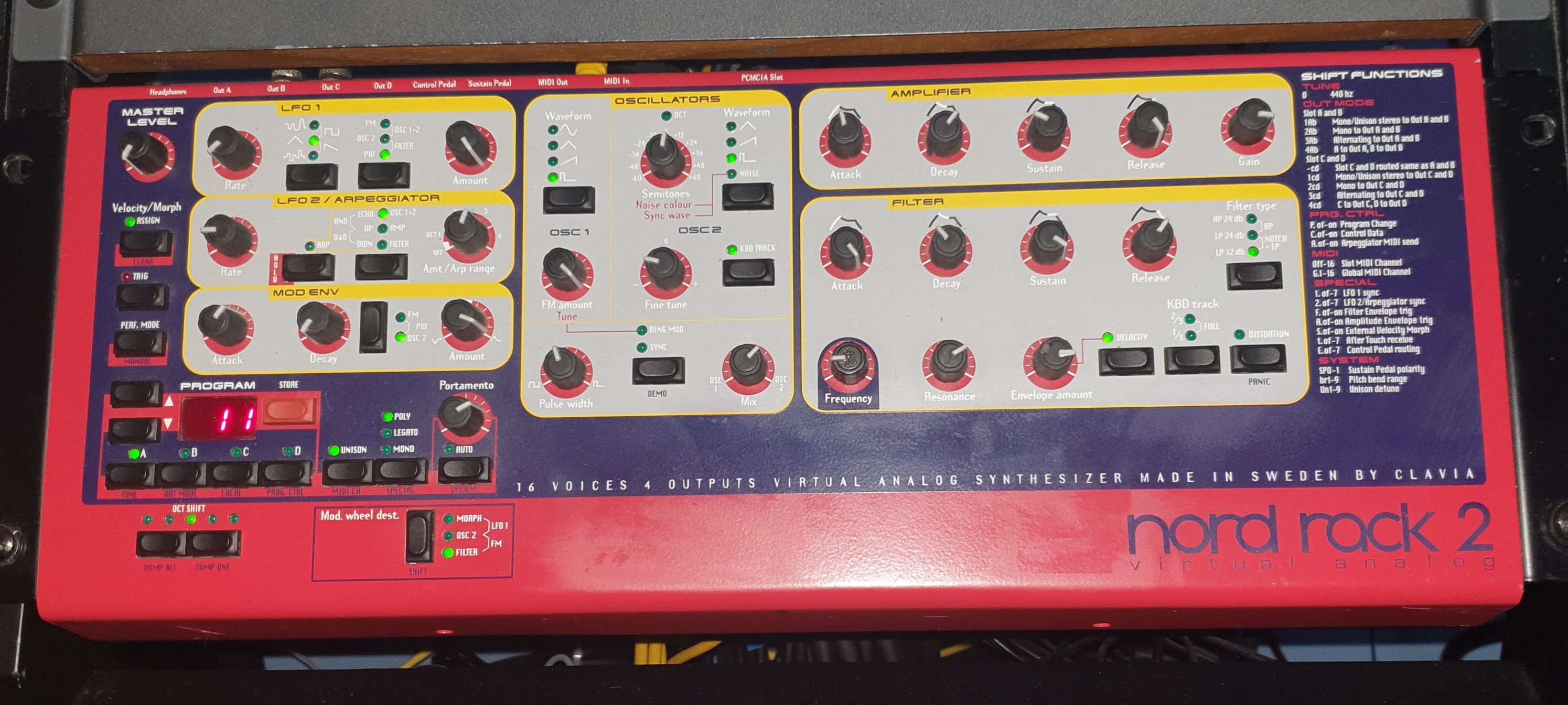 Nord Rack 2 - Clavia Nord Rack 2 - Audiofanzine