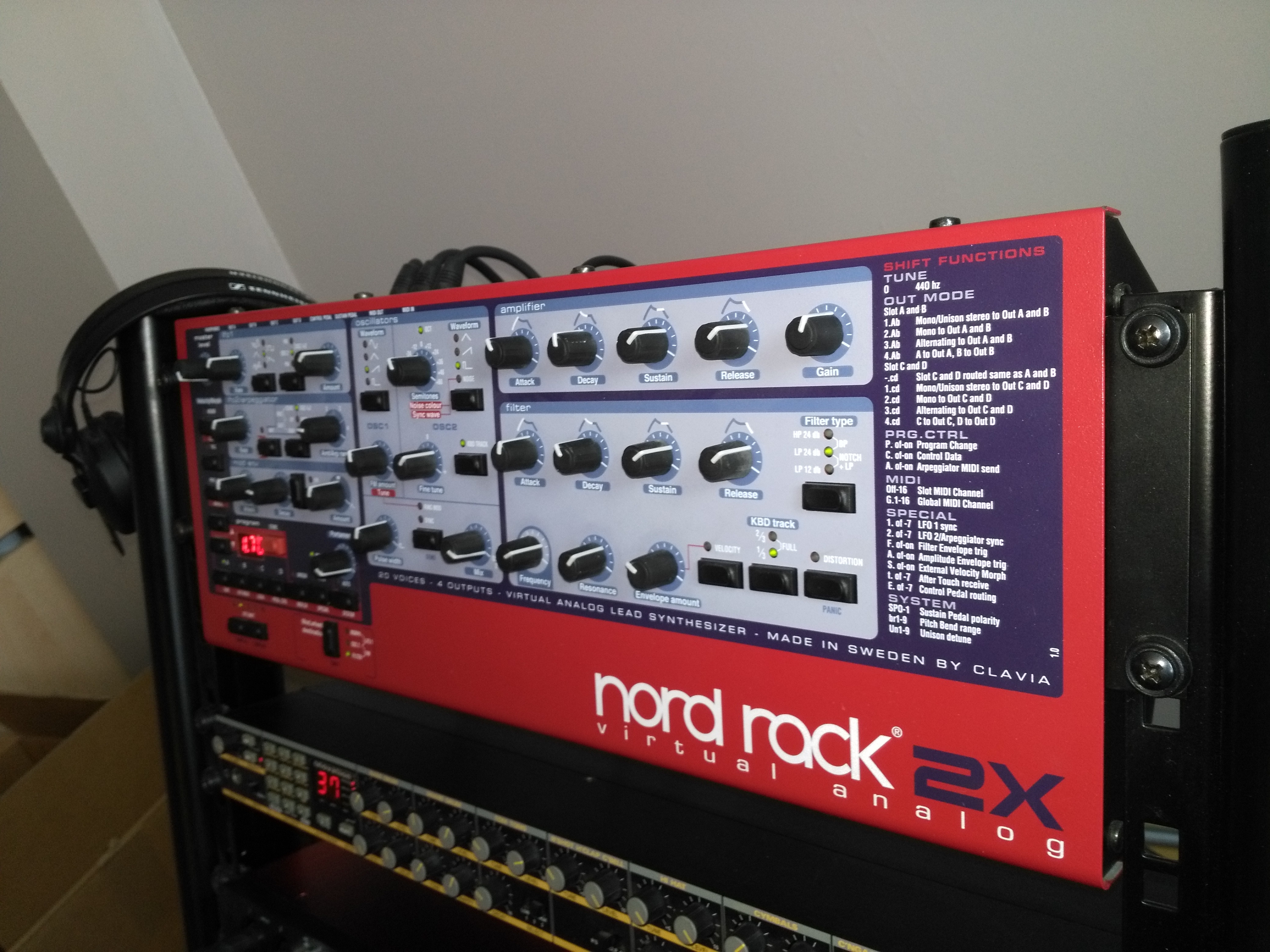 NORD RACK 2X - Clavia Nord Rack 2X - Audiofanzine
