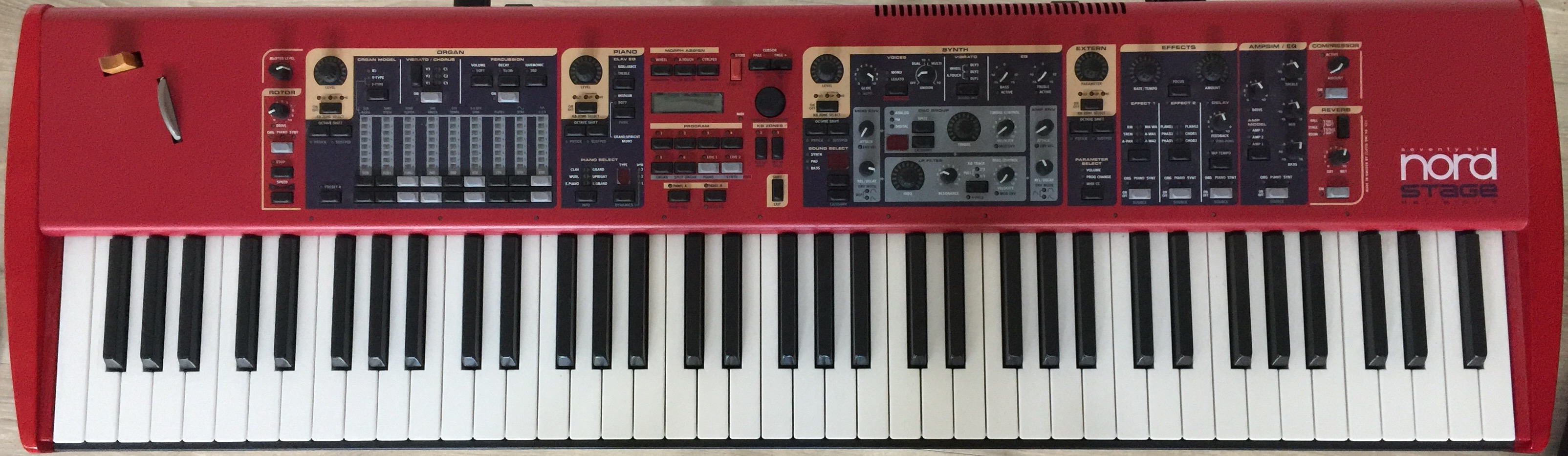 NORD STAGE 76 - Clavia Nord Stage 76 - Audiofanzine