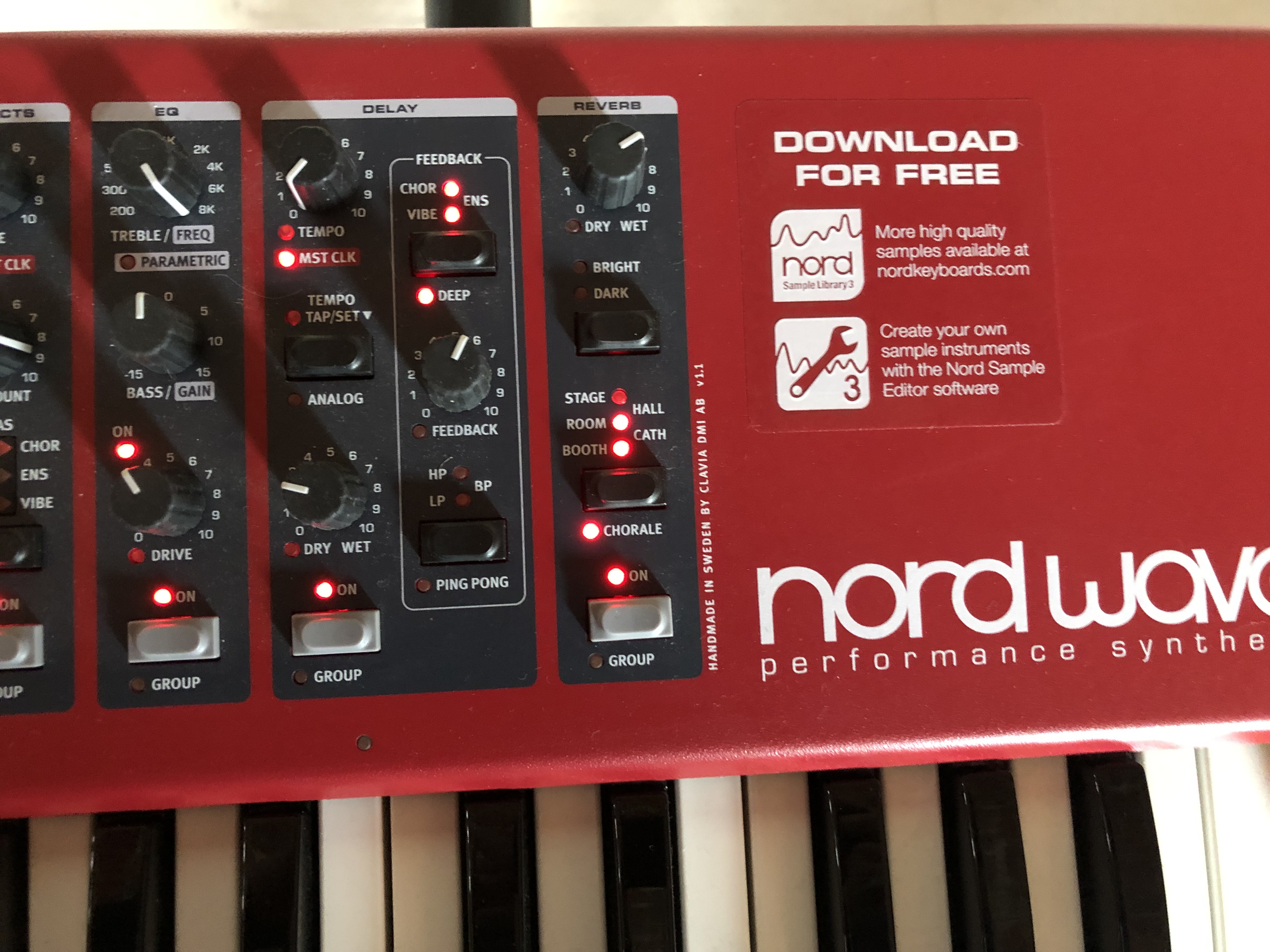 Nord Wave 2 - Clavia Nord Wave 2 - Audiofanzine