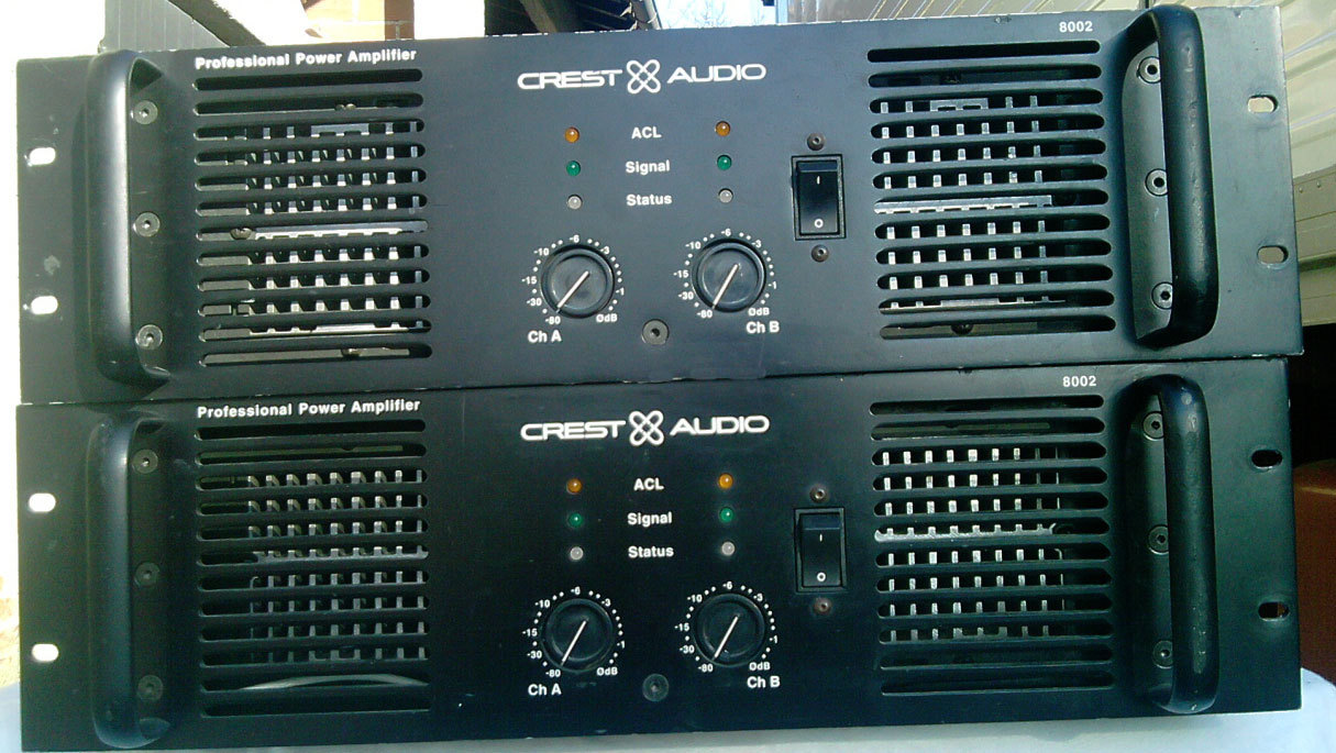 Pro 8002 - Crest Audio Pro 8002 - Audiofanzine