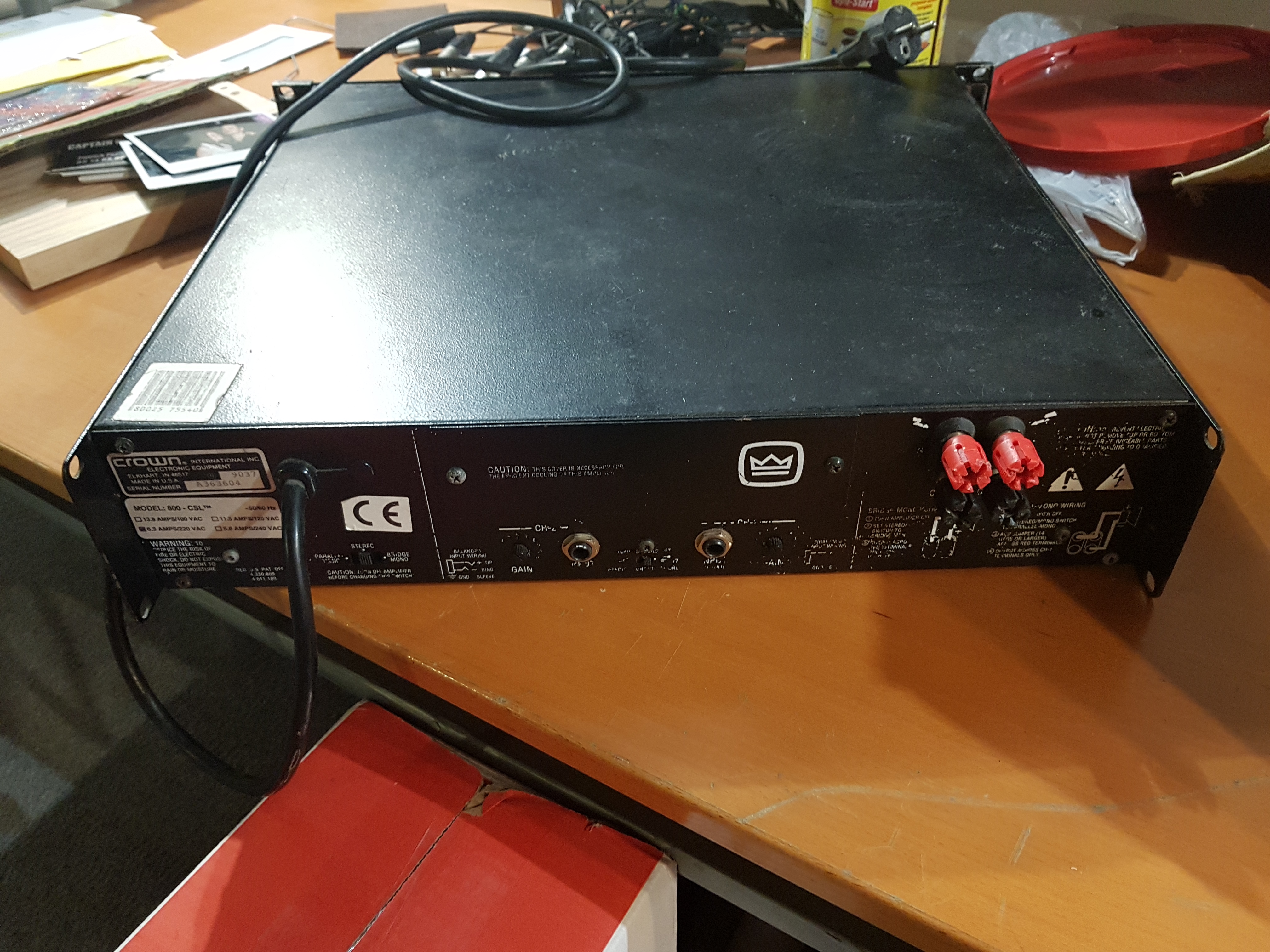 800 CSL - Crown 800 CSL - Audiofanzine