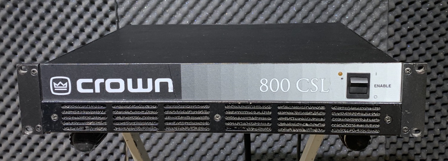 800 CSL - Crown 800 CSL - Audiofanzine