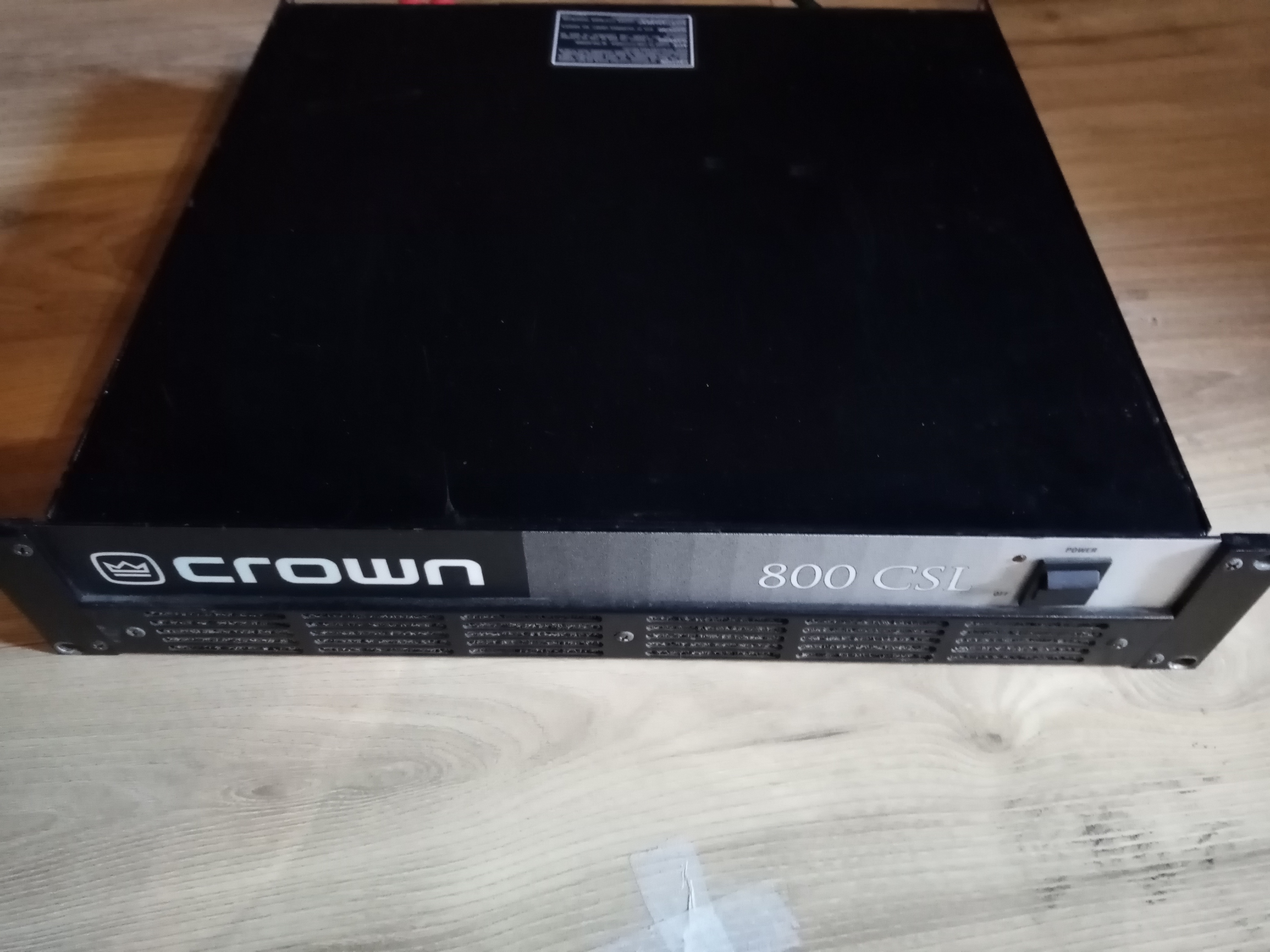 800 CSL - Crown 800 CSL - Audiofanzine