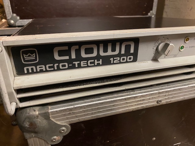 Mactro-Tech 1200 - Crown Mactro-Tech 1200 - Audiofanzine
