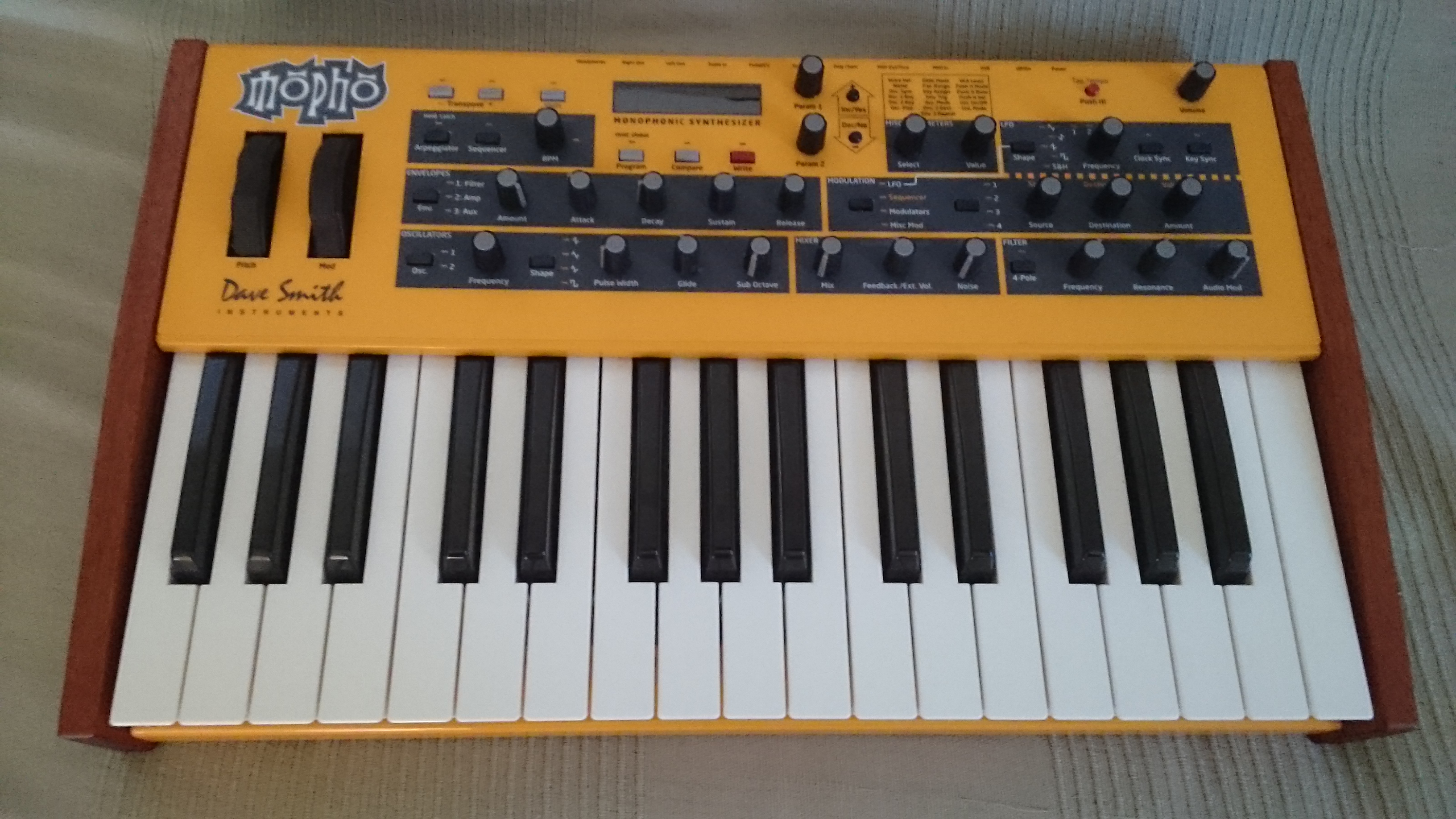 Mopho Keyboard - Dave Smith Instruments Mopho Keyboard - Audiofanzine