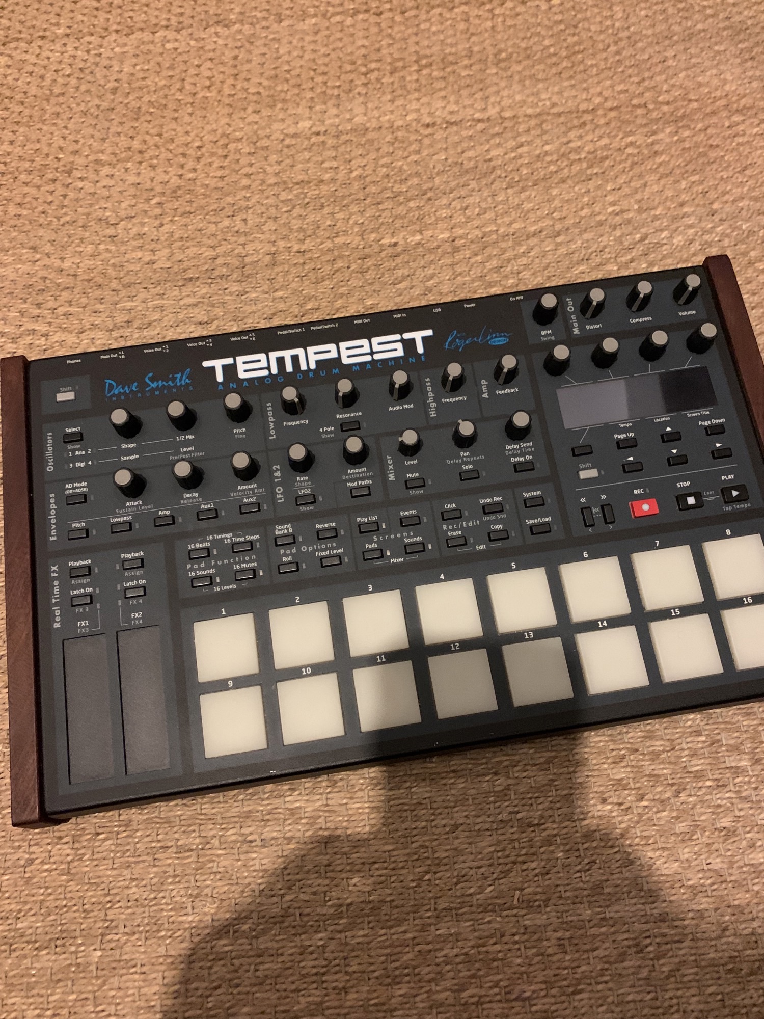 Tempest - Dave Smith Instruments Tempest - Audiofanzine