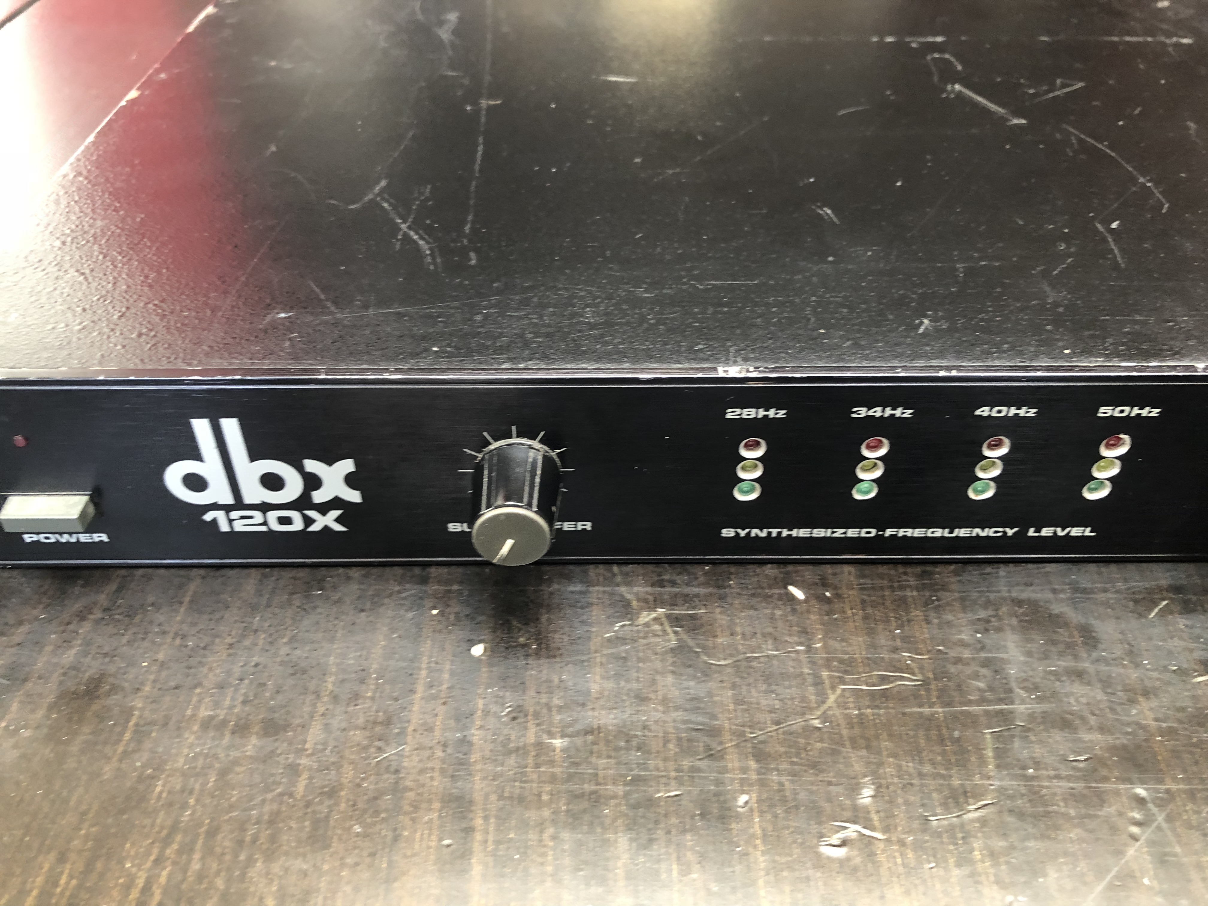 Photo dbx 120x : dbx 120x (61778) (#2034688) - Audiofanzine