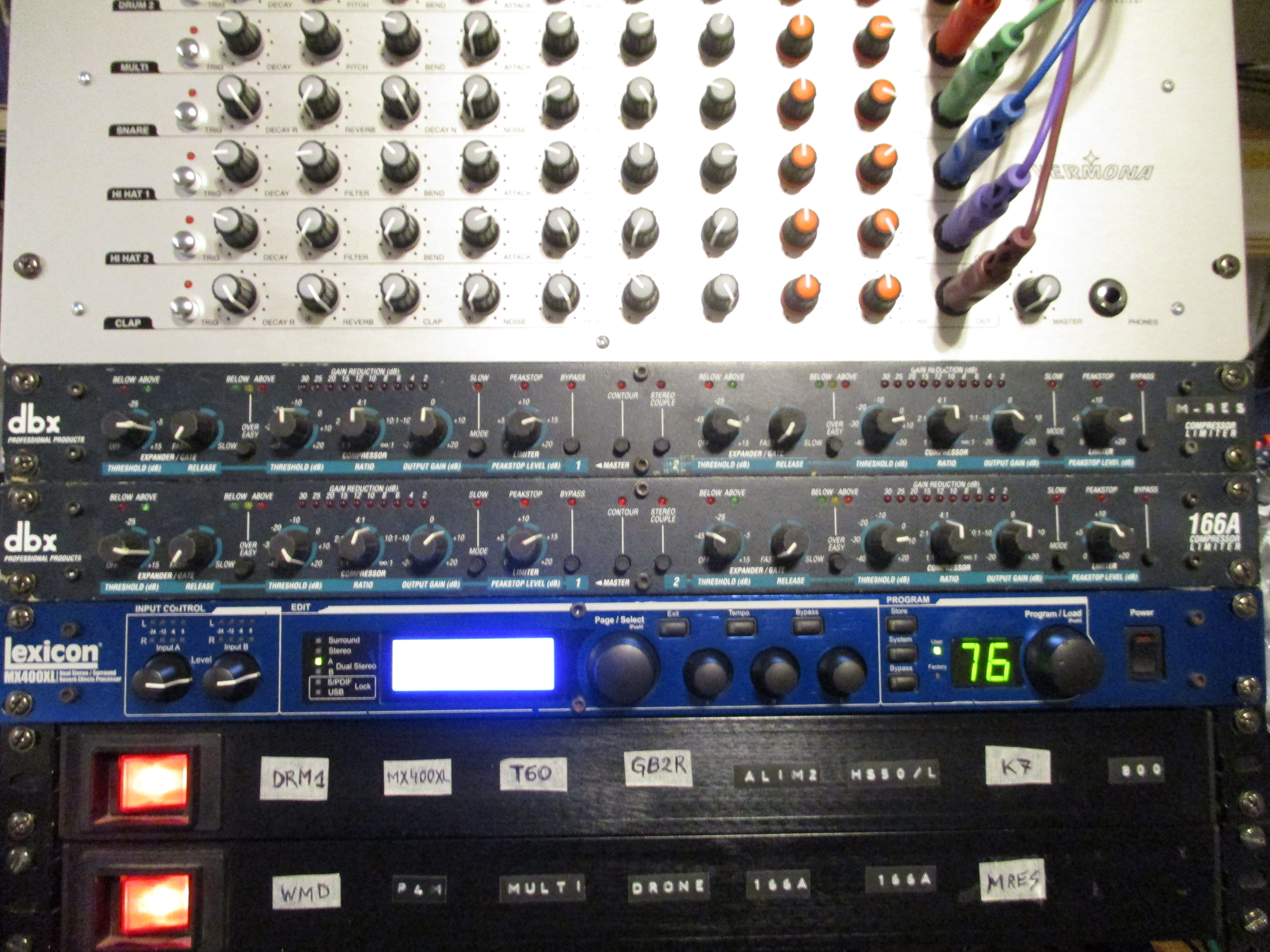 166A - dbx 166A - Audiofanzine