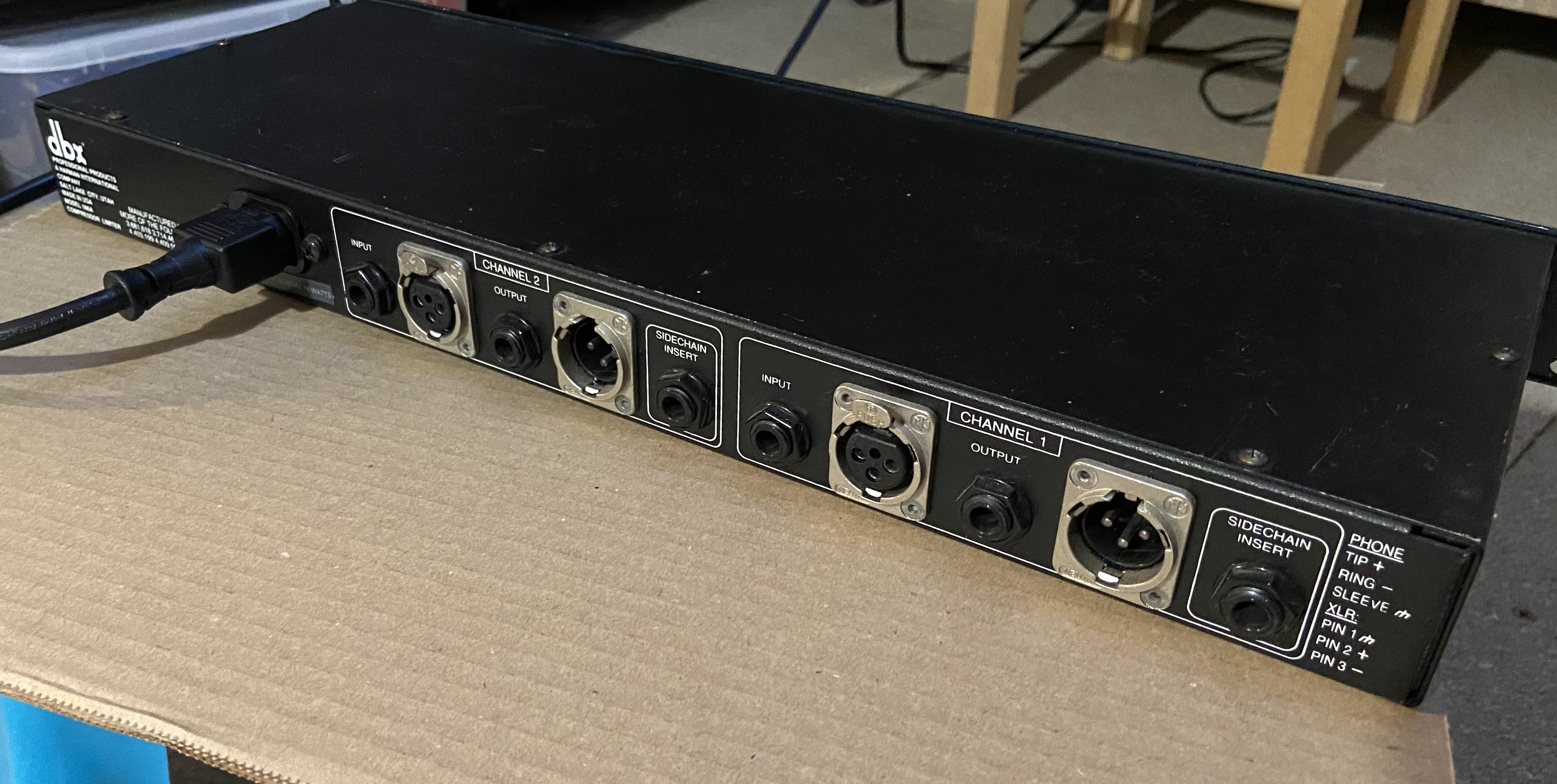 166A - dbx 166A - Audiofanzine