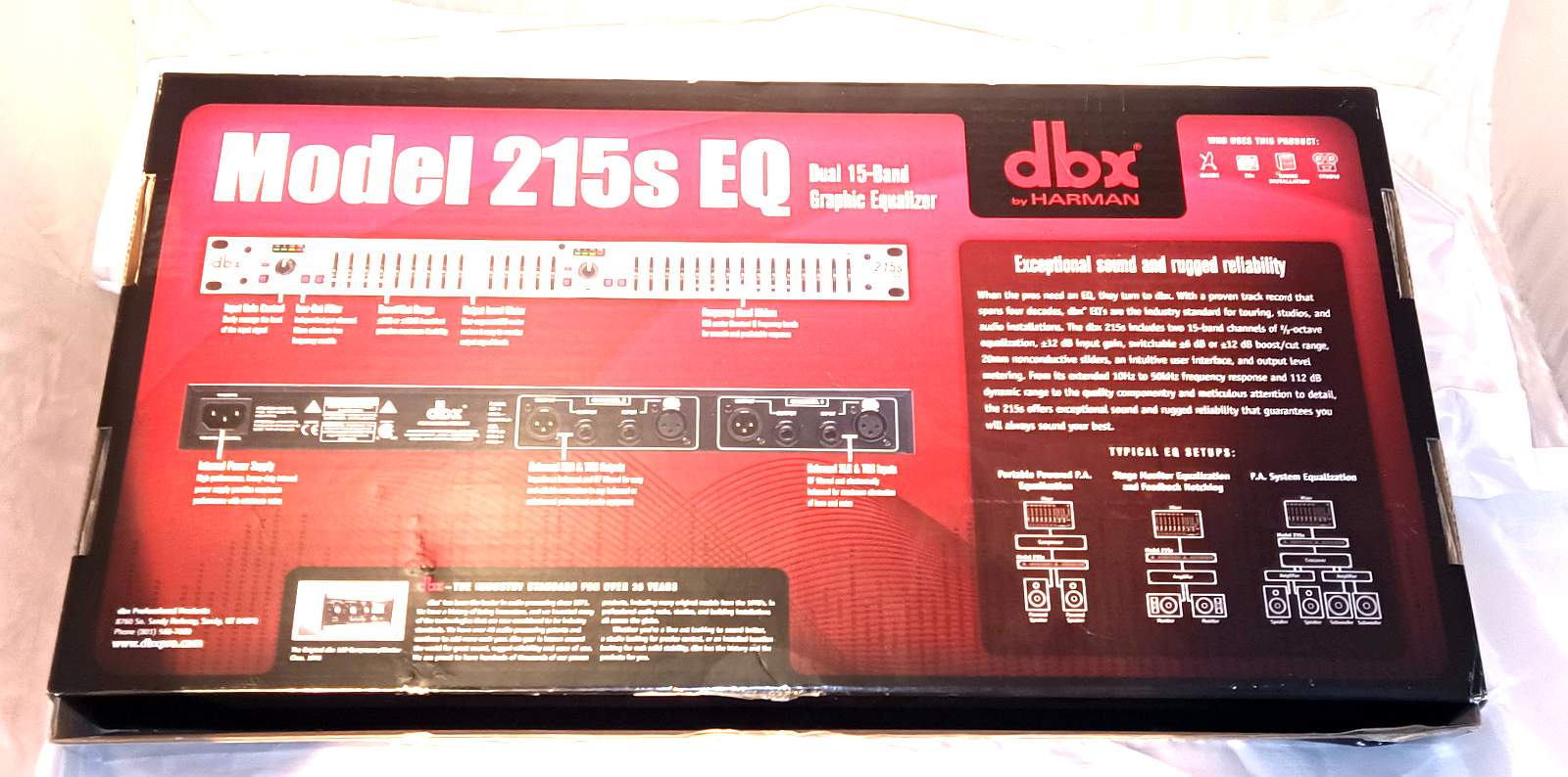 215s - dbx 215s - Audiofanzine