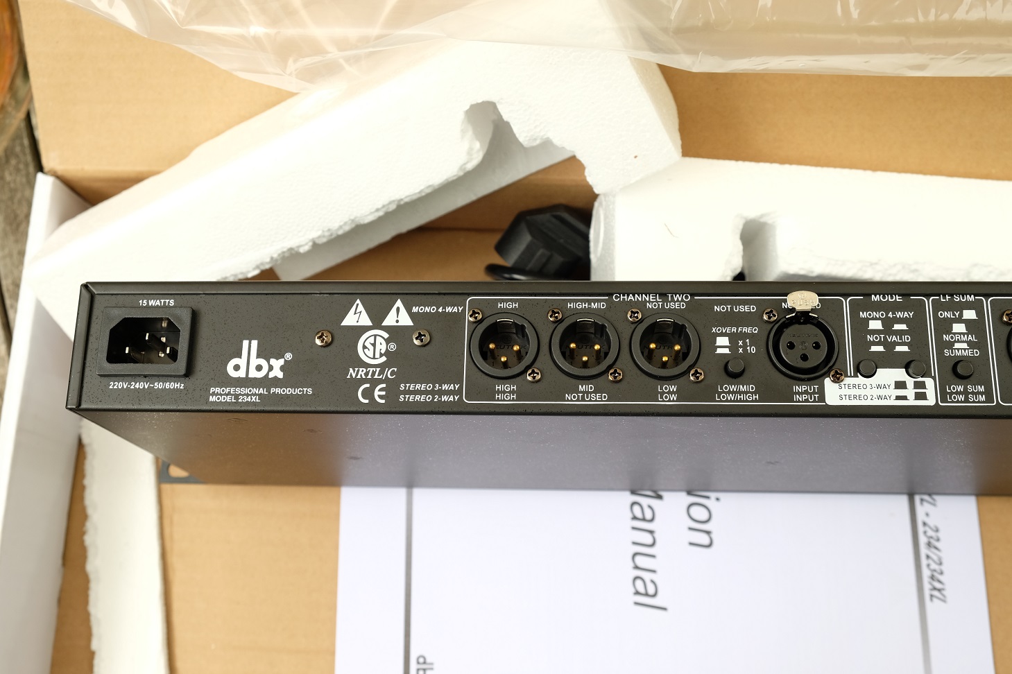 234XL - dbx 234XL - Audiofanzine