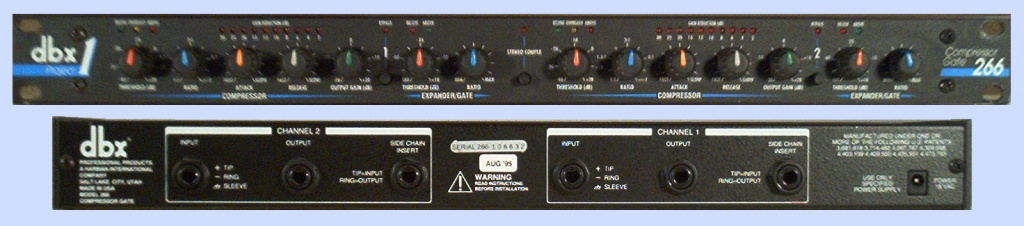 266 - dbx 266 - Audiofanzine