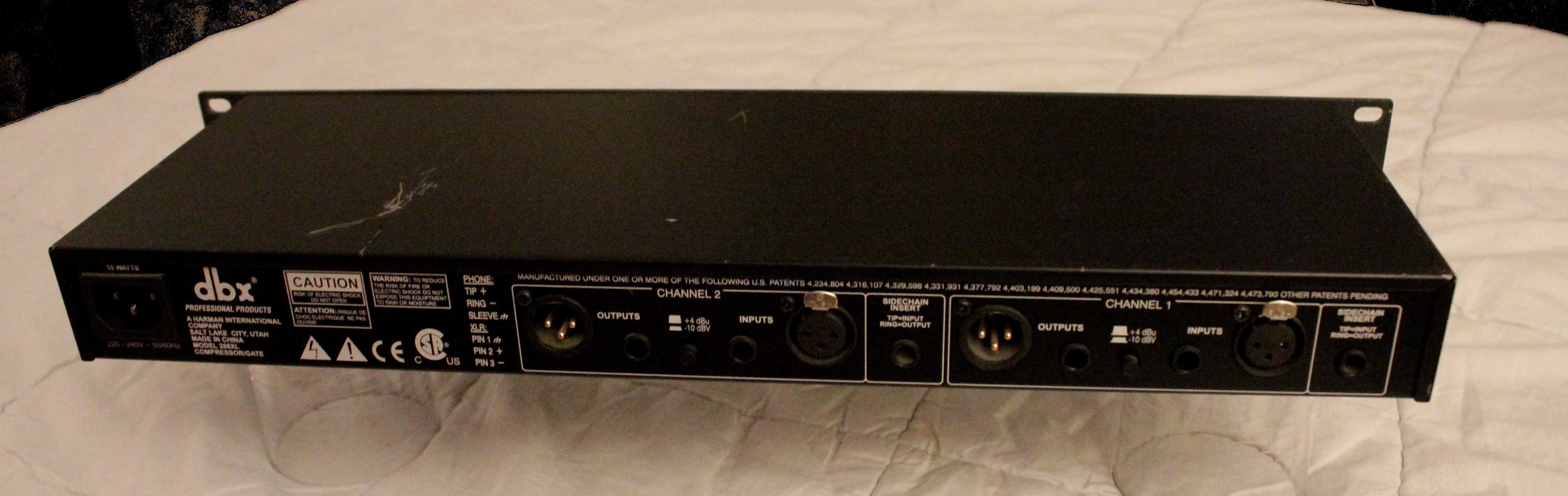 266XL - dbx 266XL - Audiofanzine