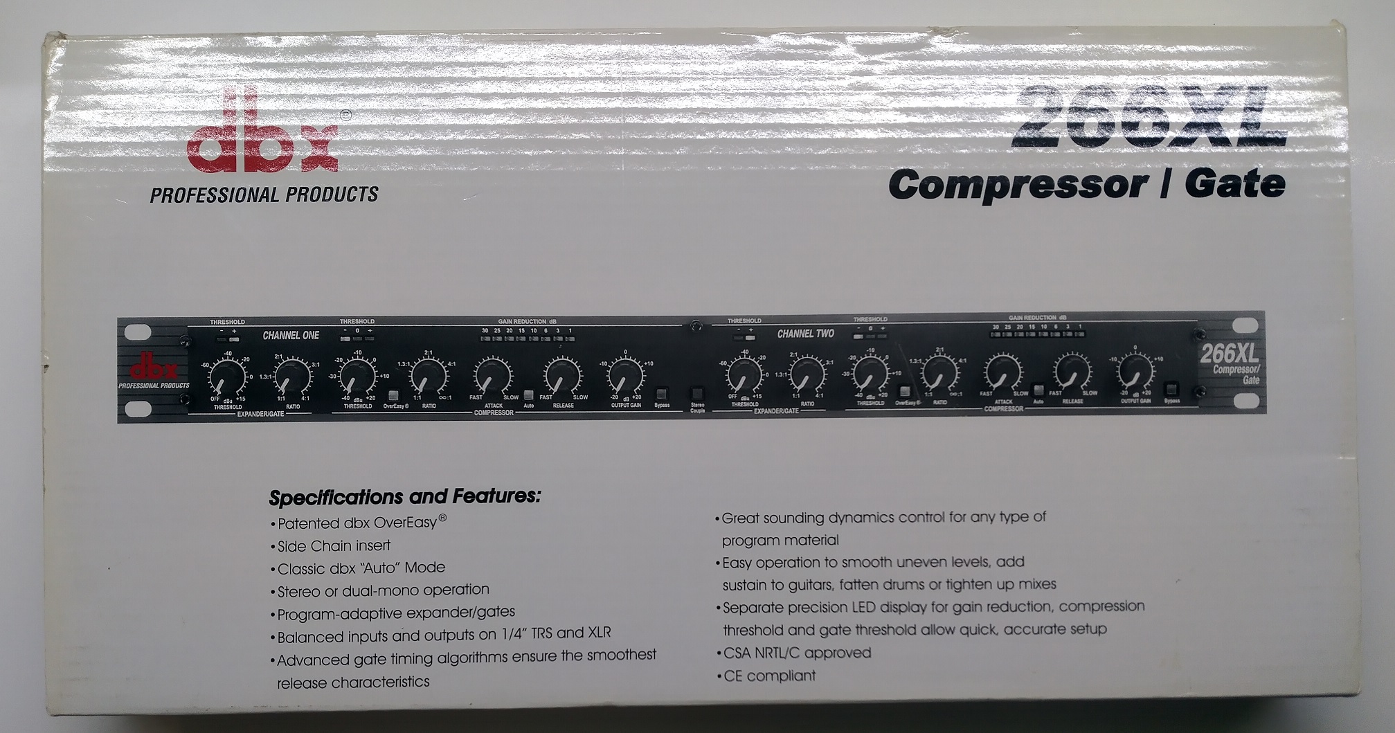 266XL - dbx 266XL - Audiofanzine