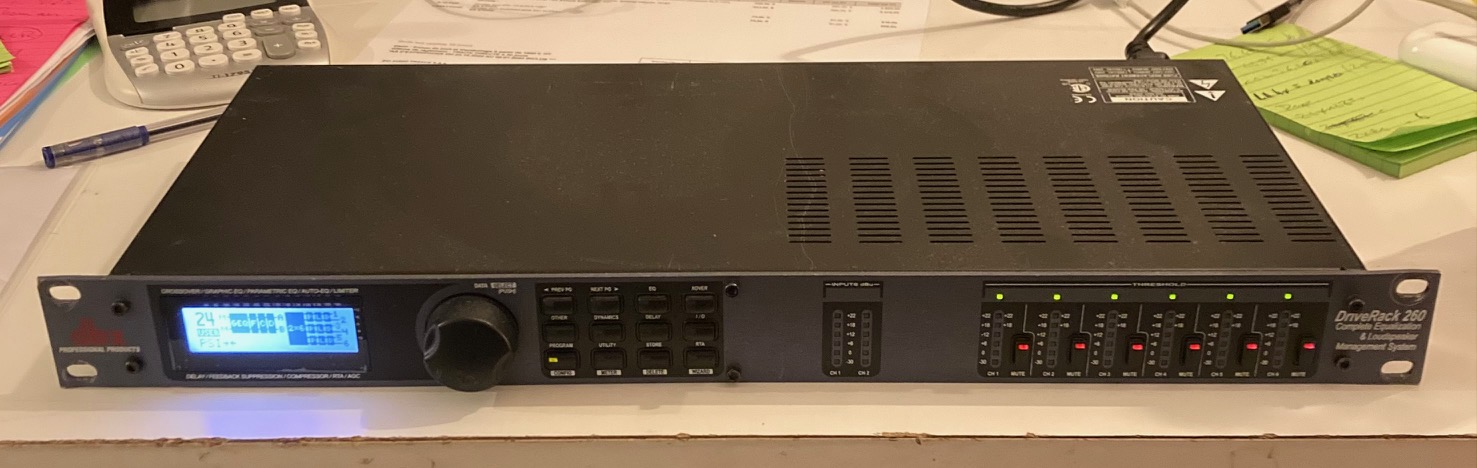 DriveRack 260 - dbx DriveRack 260 - Audiofanzine