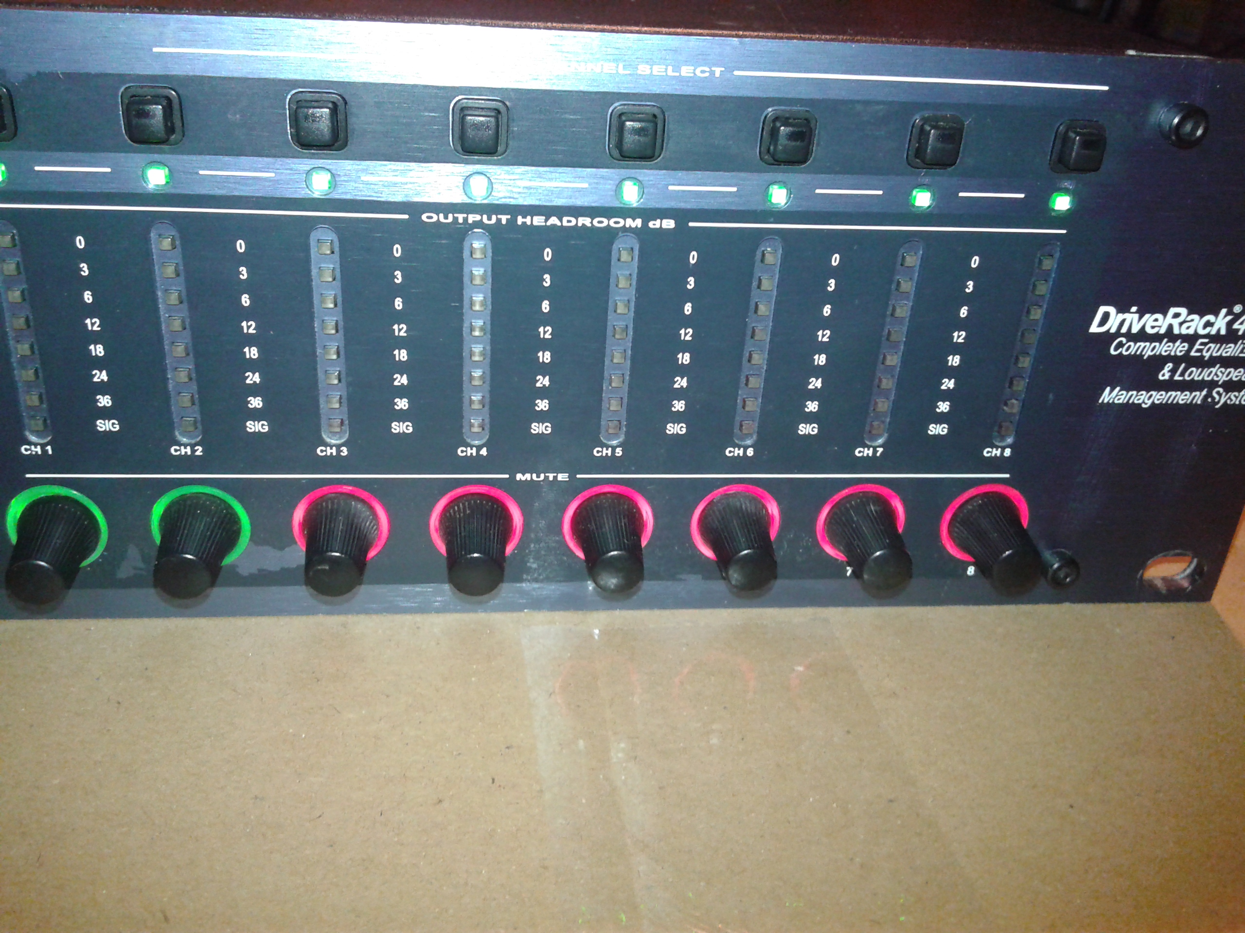 DRIVERACK 4800 - dbx DriveRack 4800 - Audiofanzine