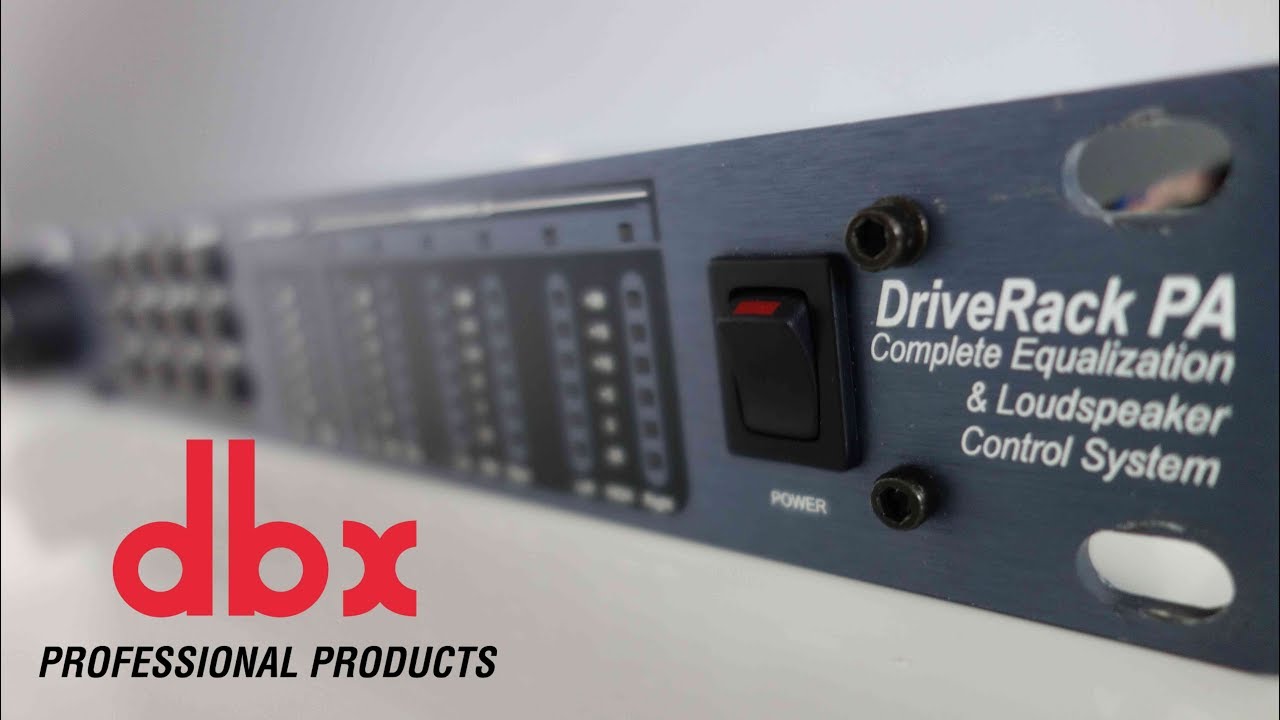 DRIVERACK PA - dbx DriveRack PA - Audiofanzine